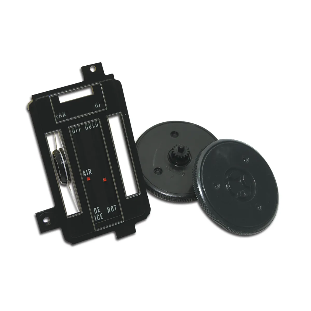 C3 Corvette HVAC Control Faceplate Kit | Corvette Store Online