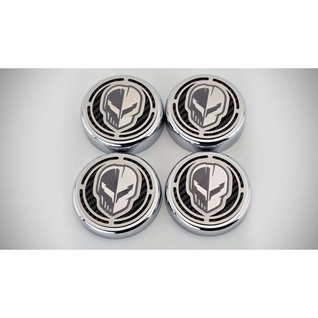 2020-2024 C8 CORVETTE COUPE - CAP COVER SET 4PC CARBON FIBER INSERTS ...