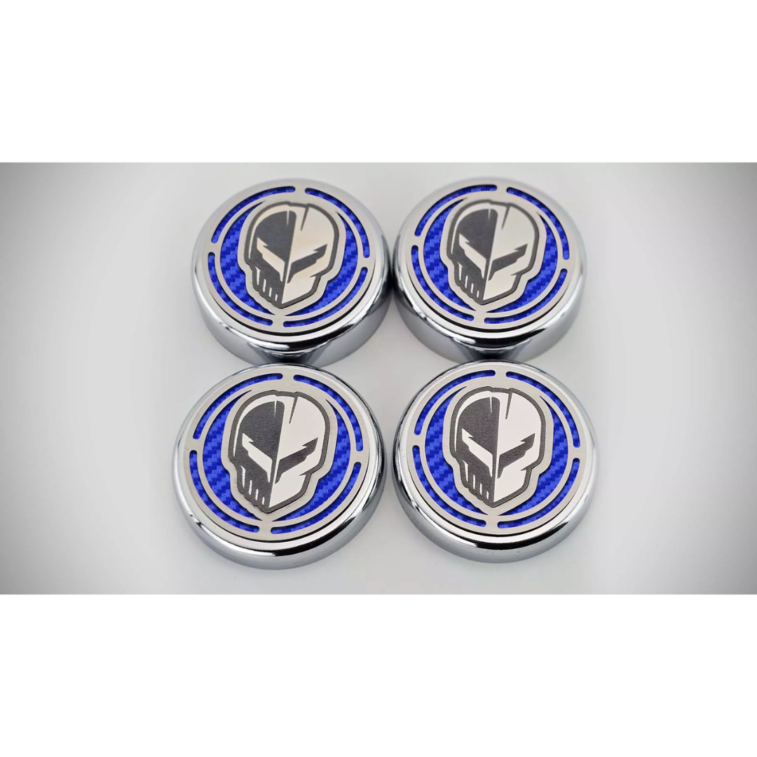 2020-2024 C8 CORVETTE COUPE - CAP COVER SET 4PC CARBON FIBER INSERTS ...