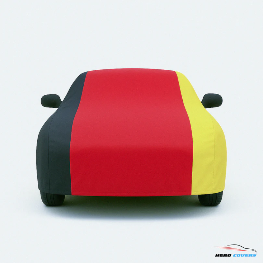 2020-2025 C8 Corvette Germany Flag Car Cover | Corvette Store Online