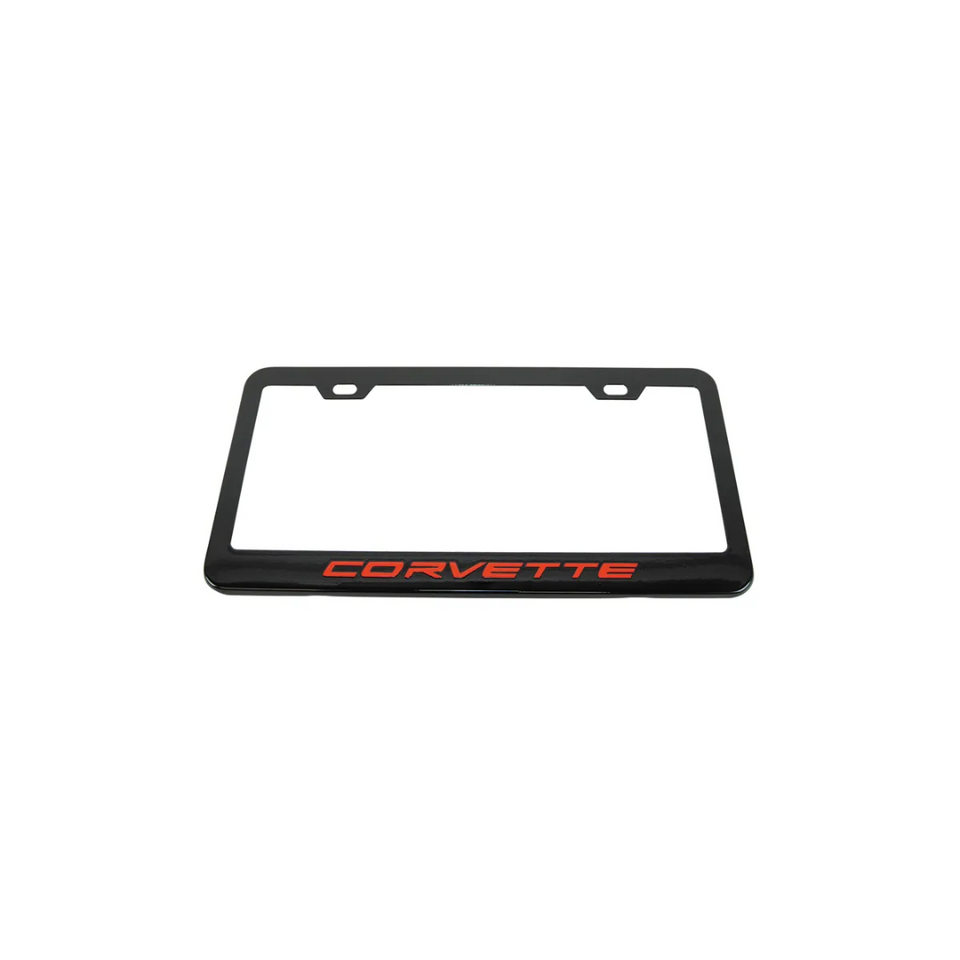 C8 2020-2026 Corvette License Plate Frame | Corvette Store Online