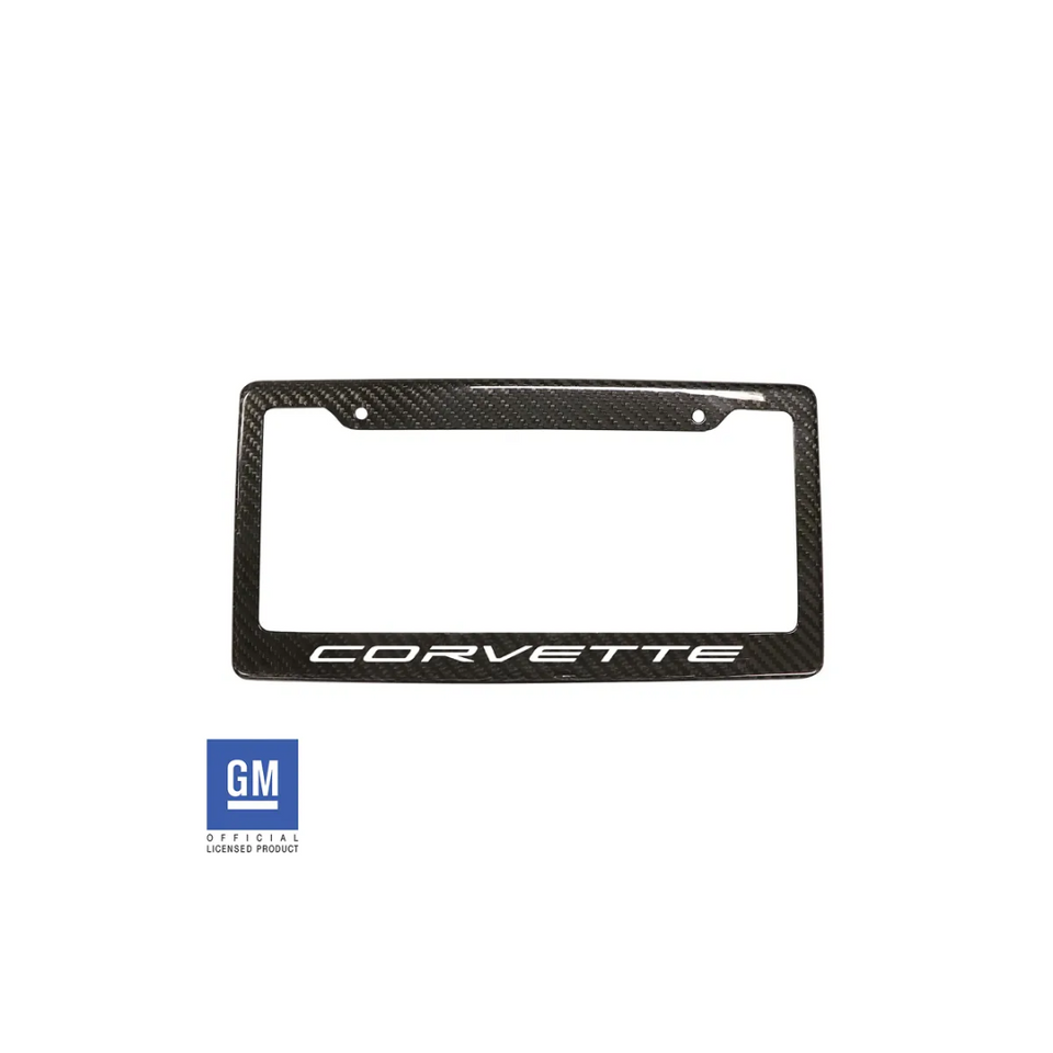 C8 2020-2026 Corvette License Plate Frame | Corvette Store Online
