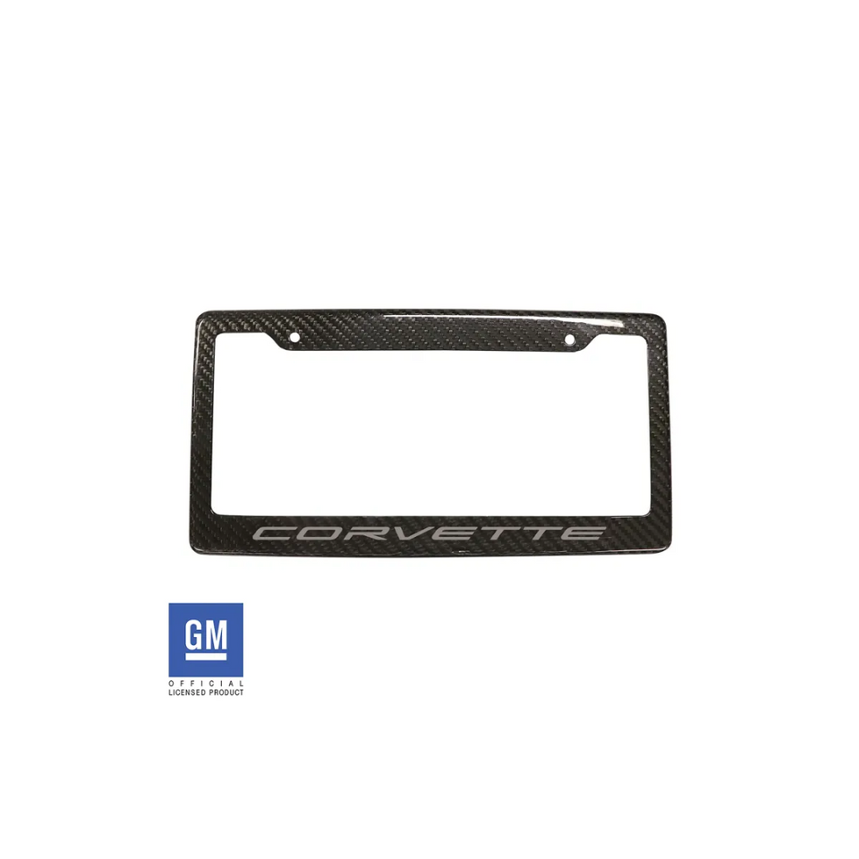 C8 2020-2026 Corvette License Plate Frame | Corvette Store Online