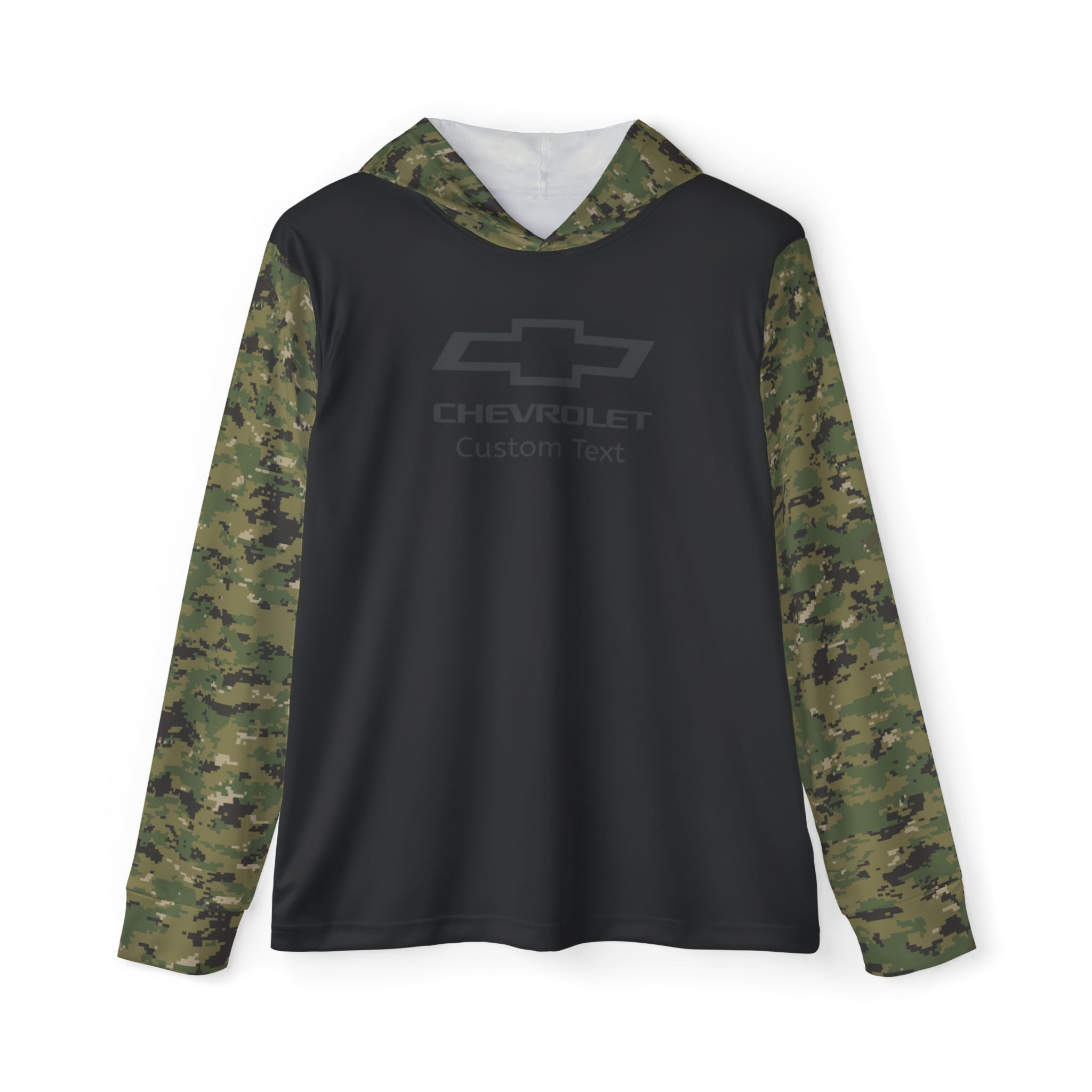 Personalized GM Chevrolet Bowtie Men's Digital Camo Hoodie | Corvette ...