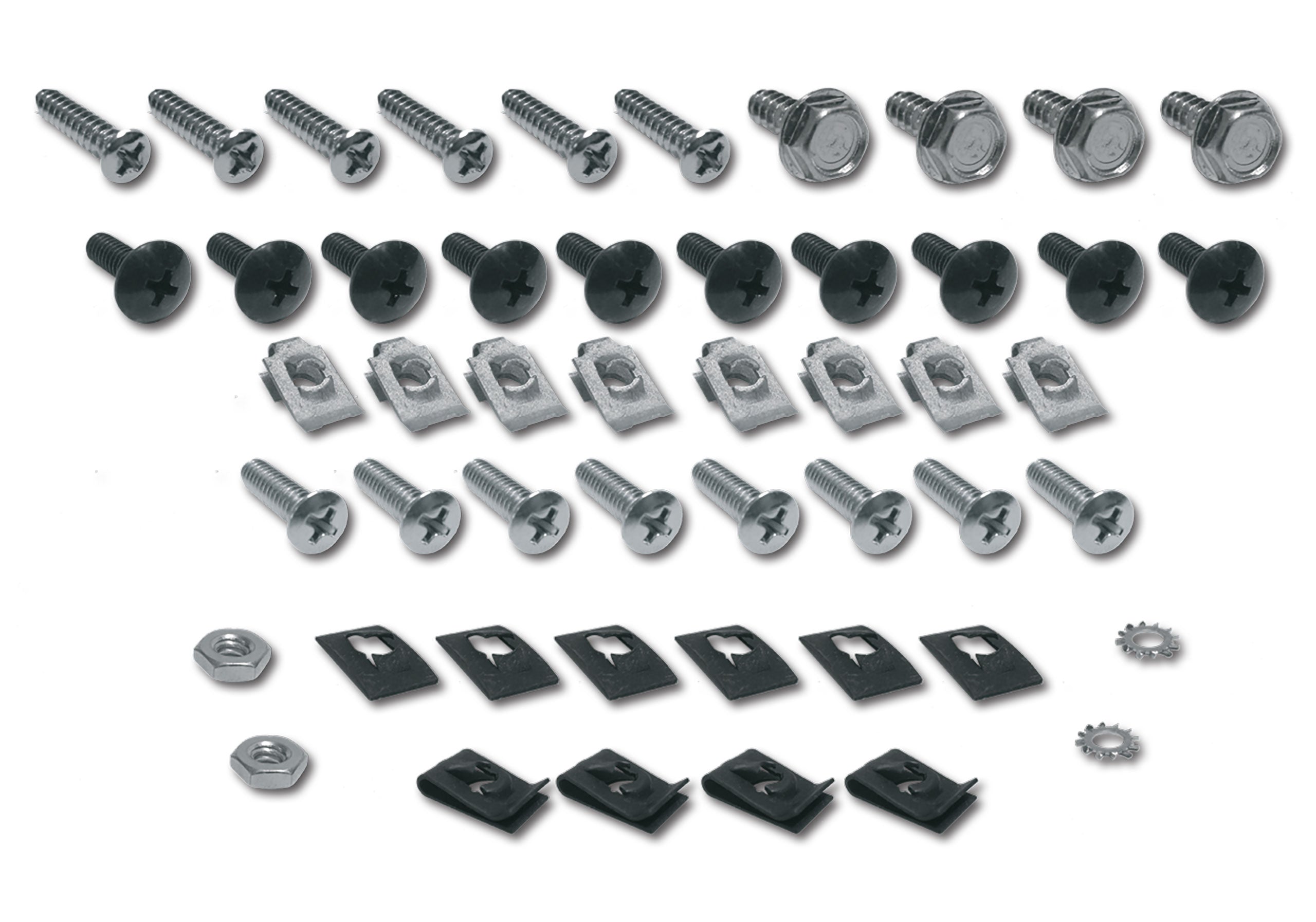 1968-1969 Corvette Rocker Panel Mount Kit 50 Piece | Corvette Store Online