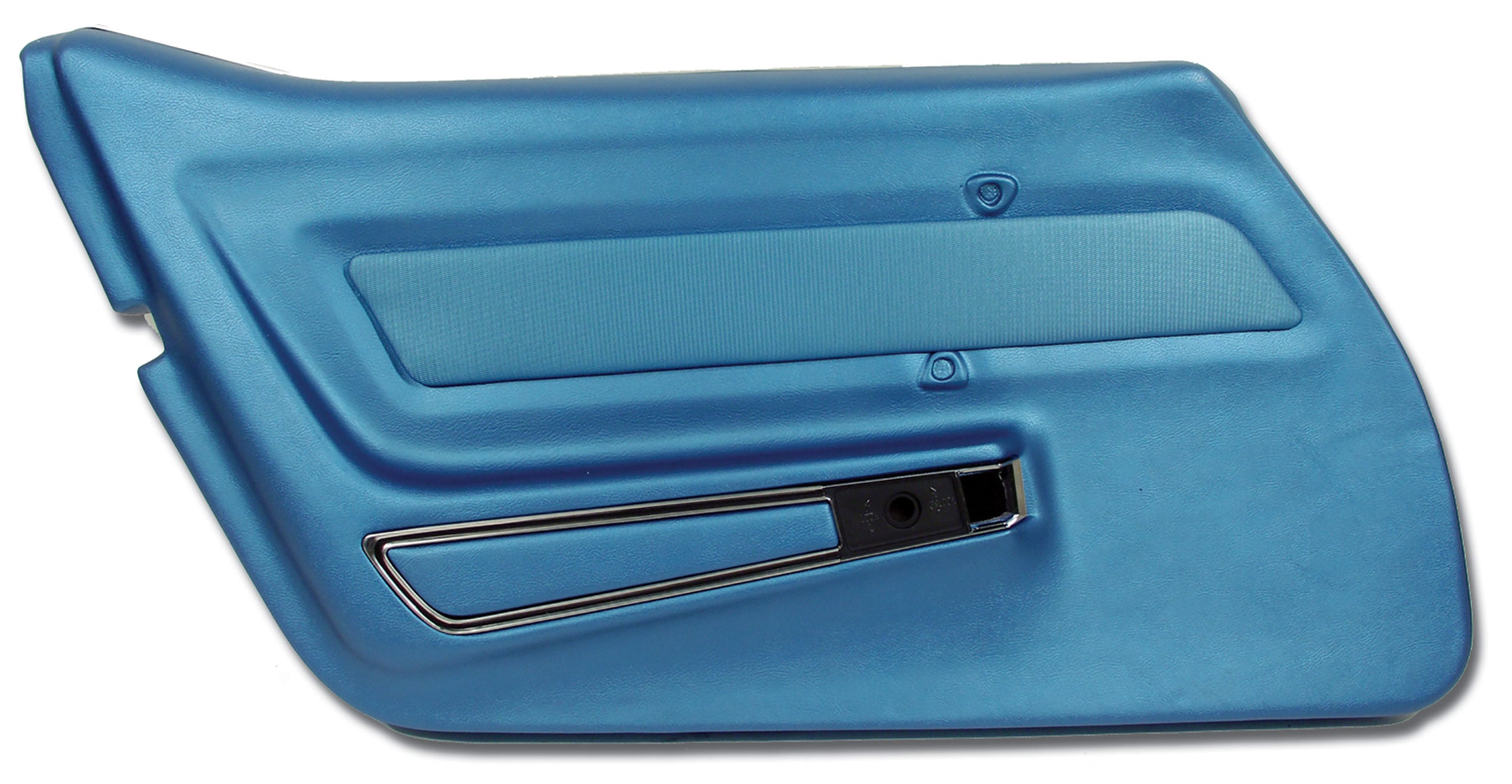 1969-1969 Corvette Door Panel Bright Blue W/Trim LH | Corvette Store Online