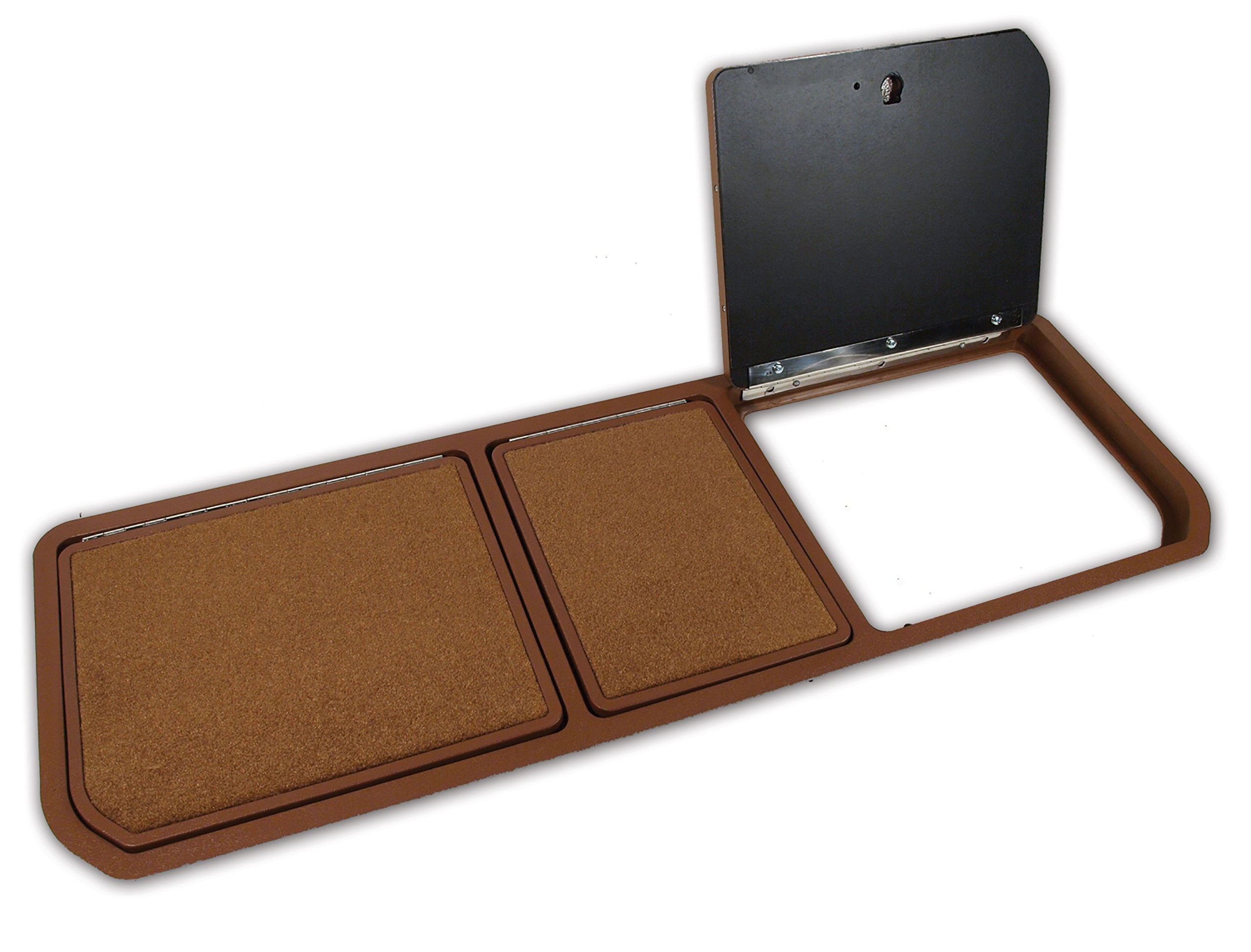 1973-1973 Corvette Rear Compartment Unit Dark Saddle Pile 3 Door ...