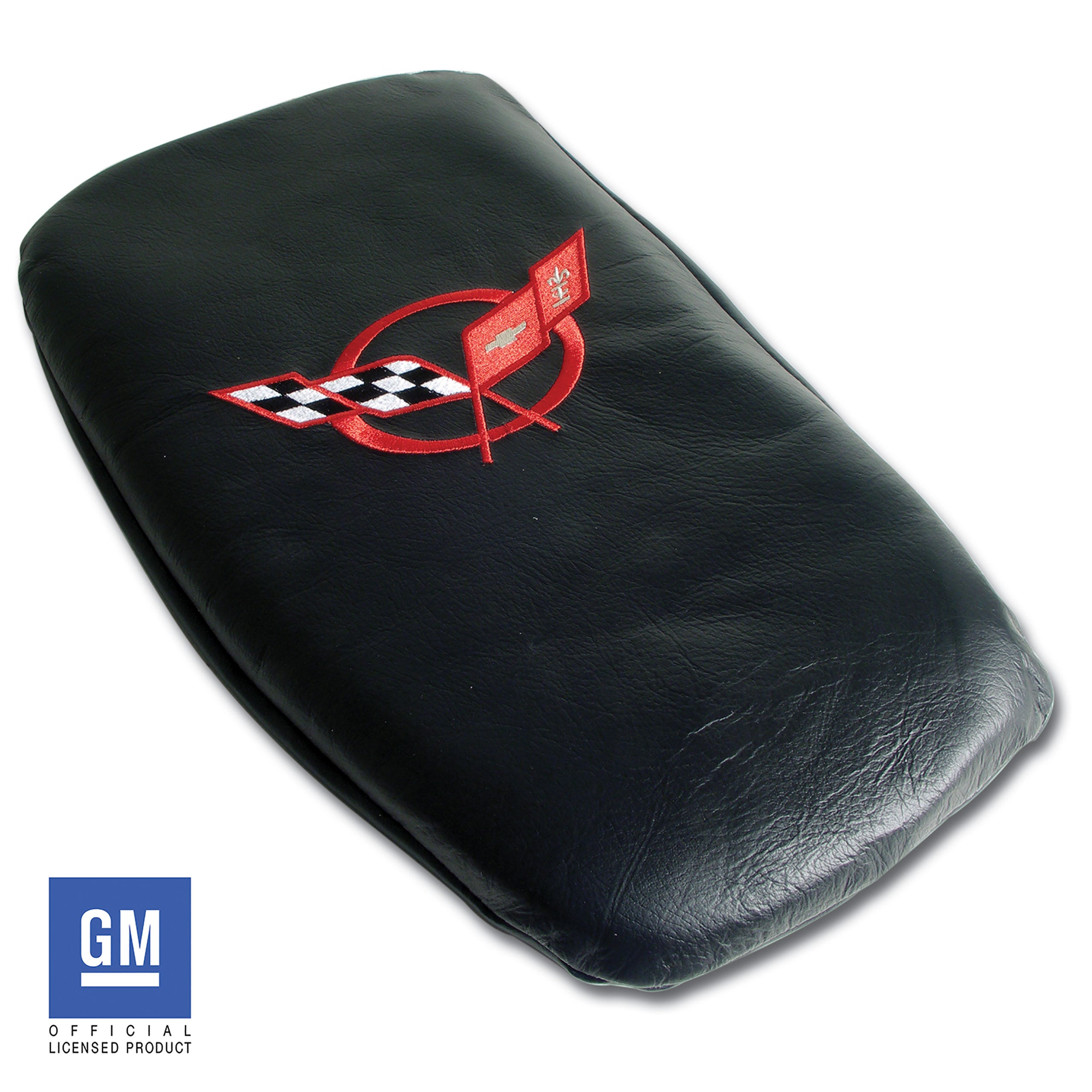 1997-2004 Corvette Vette Rest Black W/Red Logo | Corvette Store Online