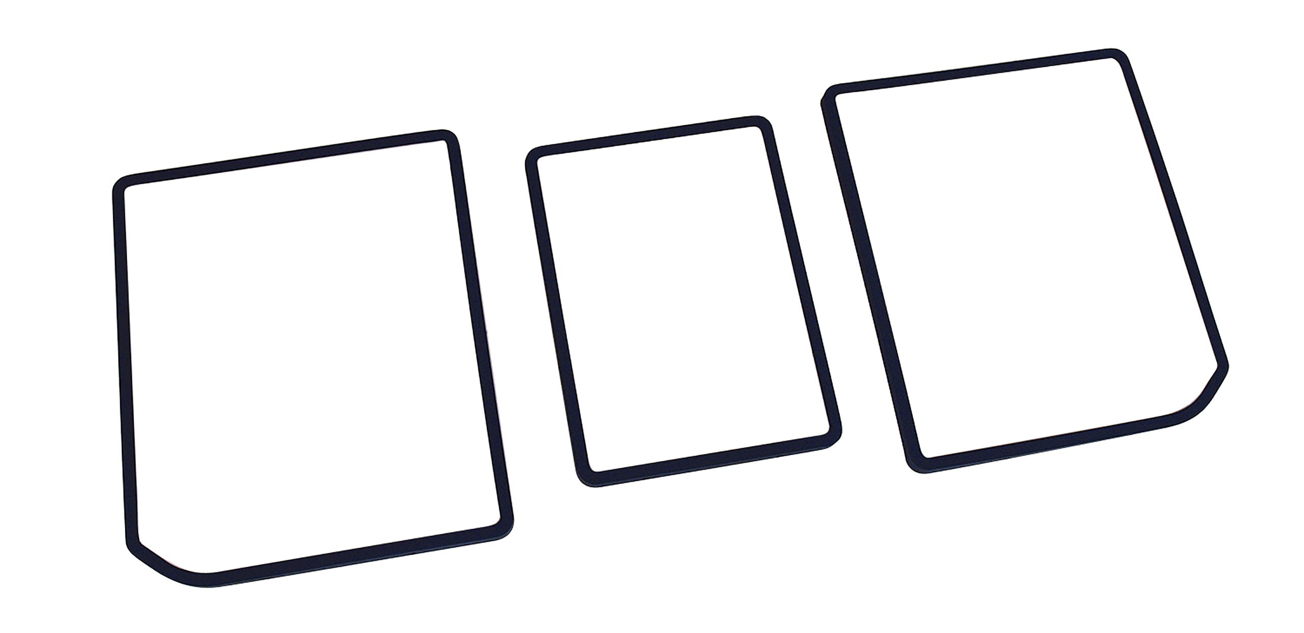 1971-1972 Corvette Rear Compartment Unit Door Frames Royal Blue 3 Piece ...