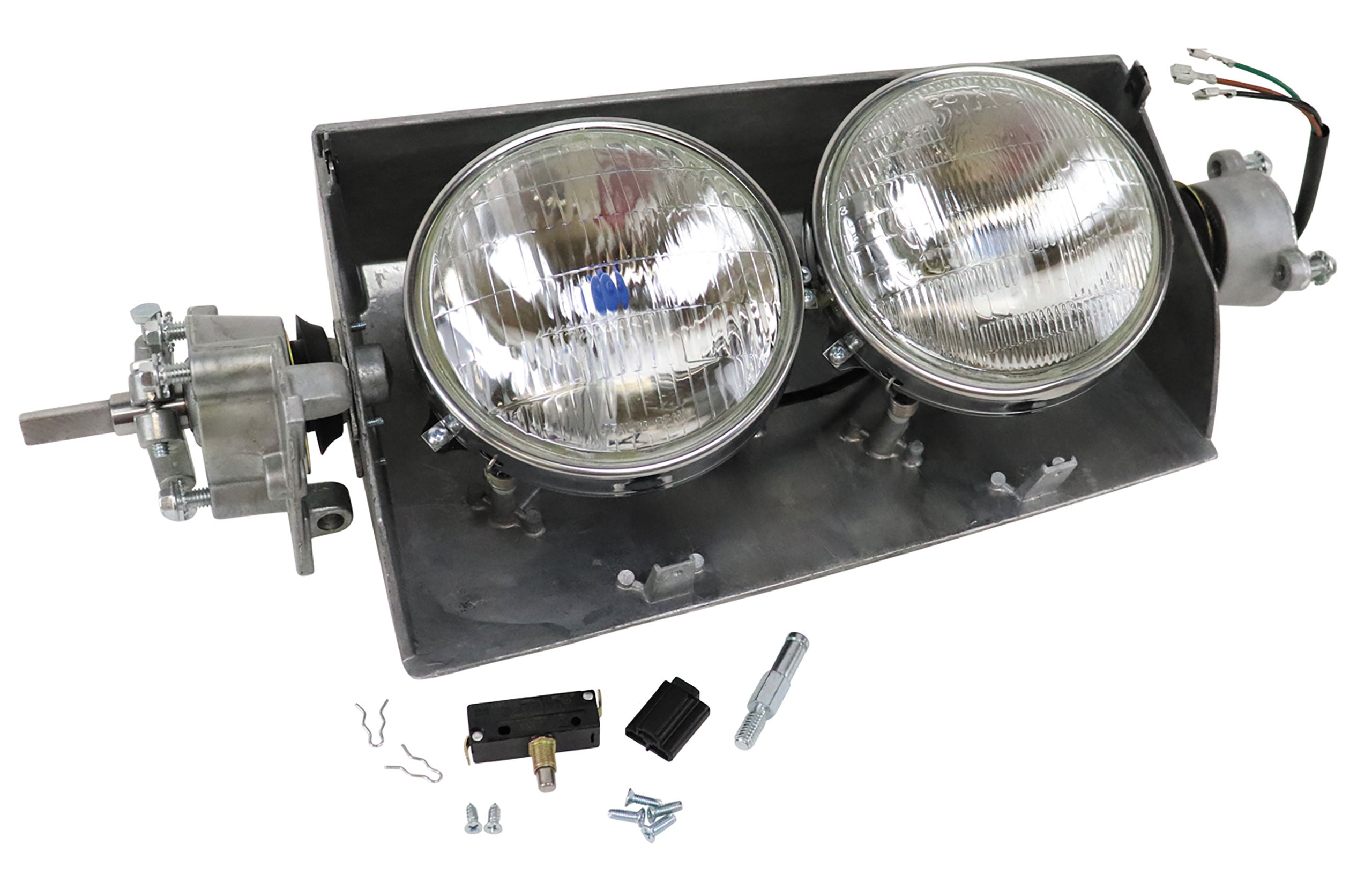 1963-1967 Corvette Headlight Assembly LH W/O Bezel | Corvette Store Online