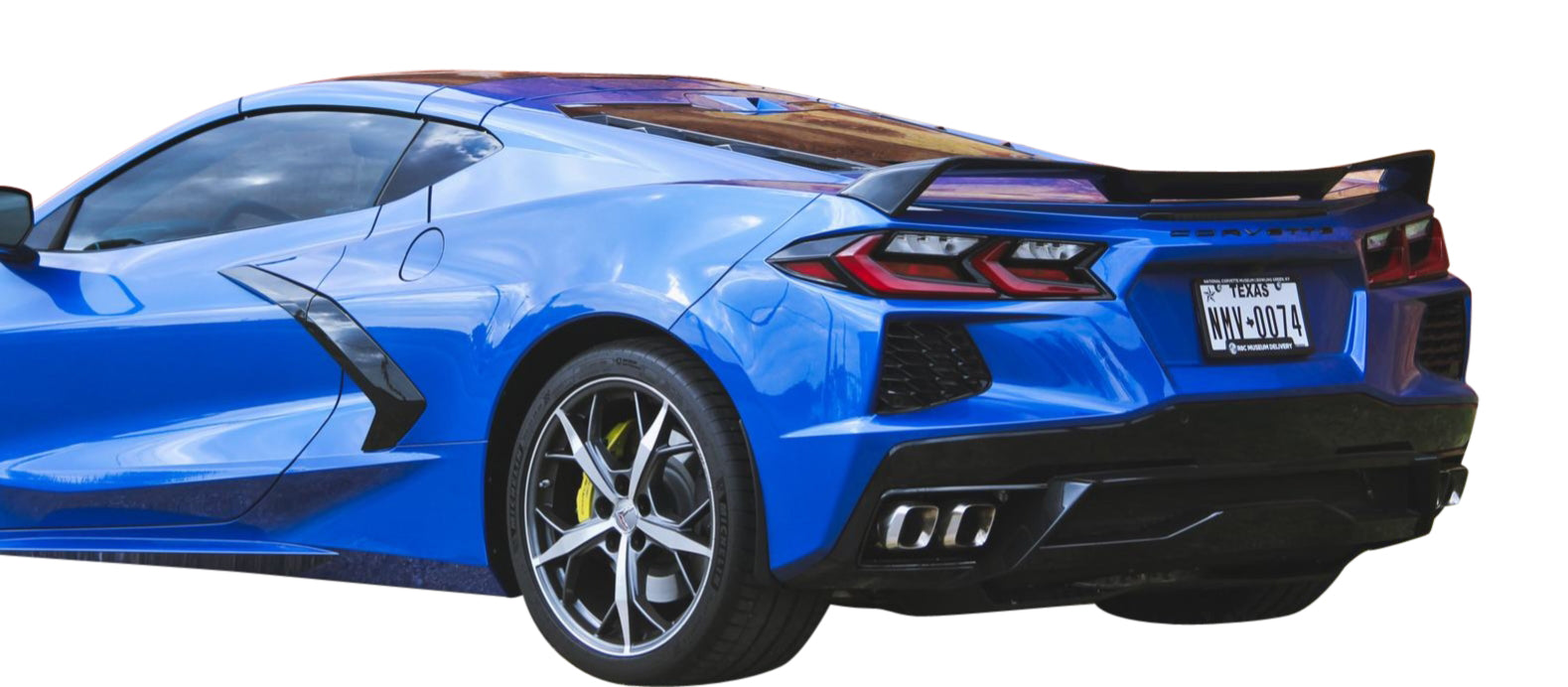 2020-2023 Corvette Z51 STYLE REAR SPOILER - UNPAINTED | Corvette Store ...