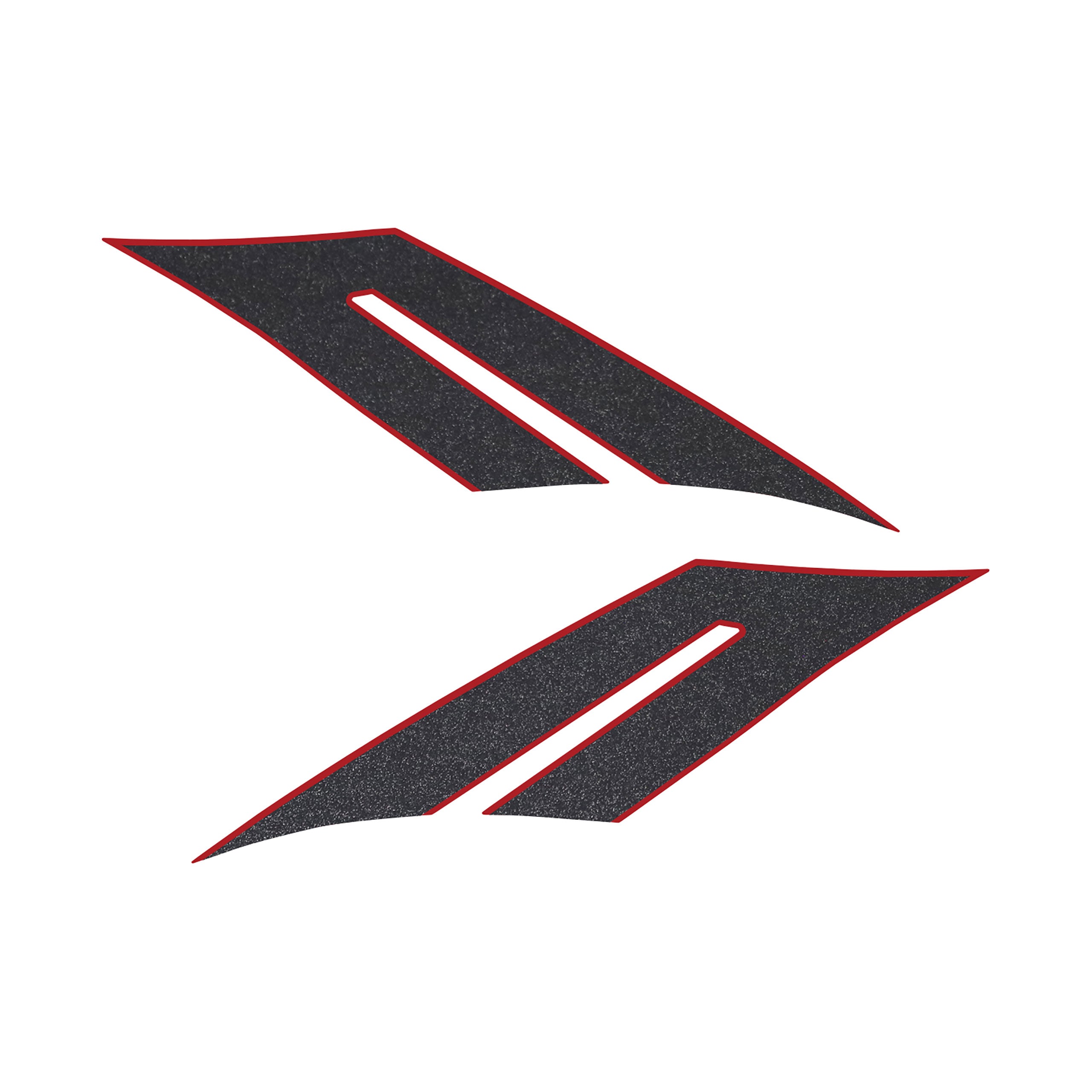 2015-2019 Corvette Fender Hash Marks -2017 GS Style - Gloss Red ...