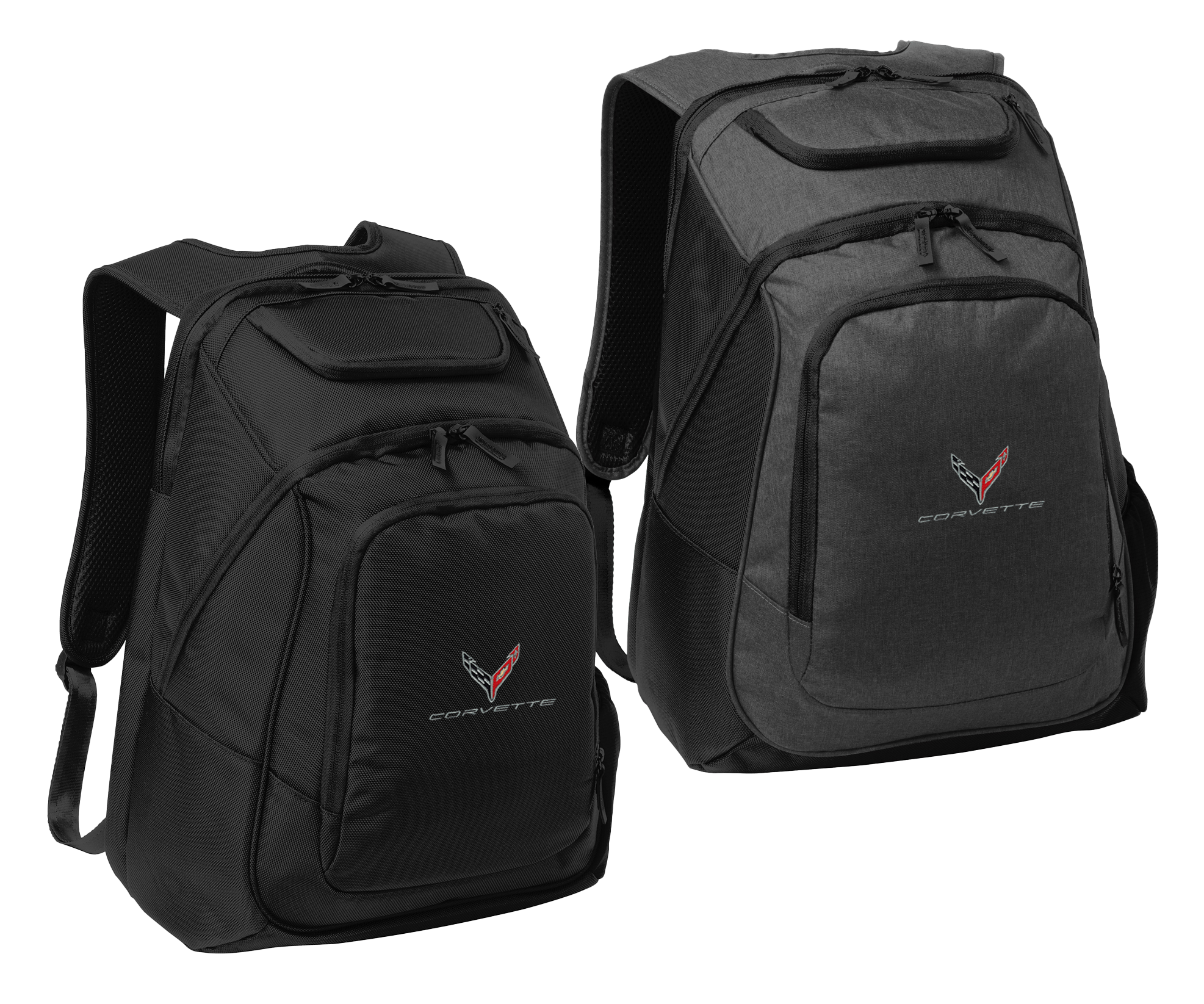 C8 Corvette Embroidered Backpack | Corvette Store Online