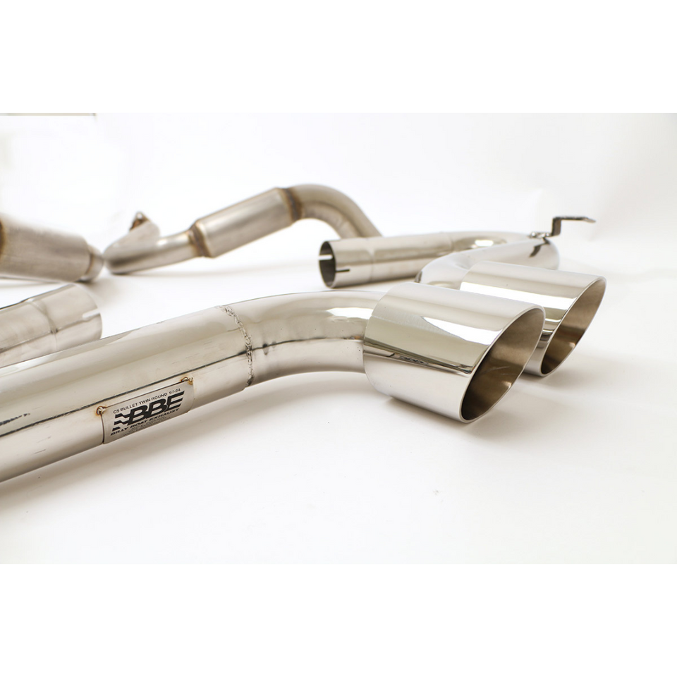 C5 Corvette Bullet Axle Back Exhaust System | Corvette Store Online