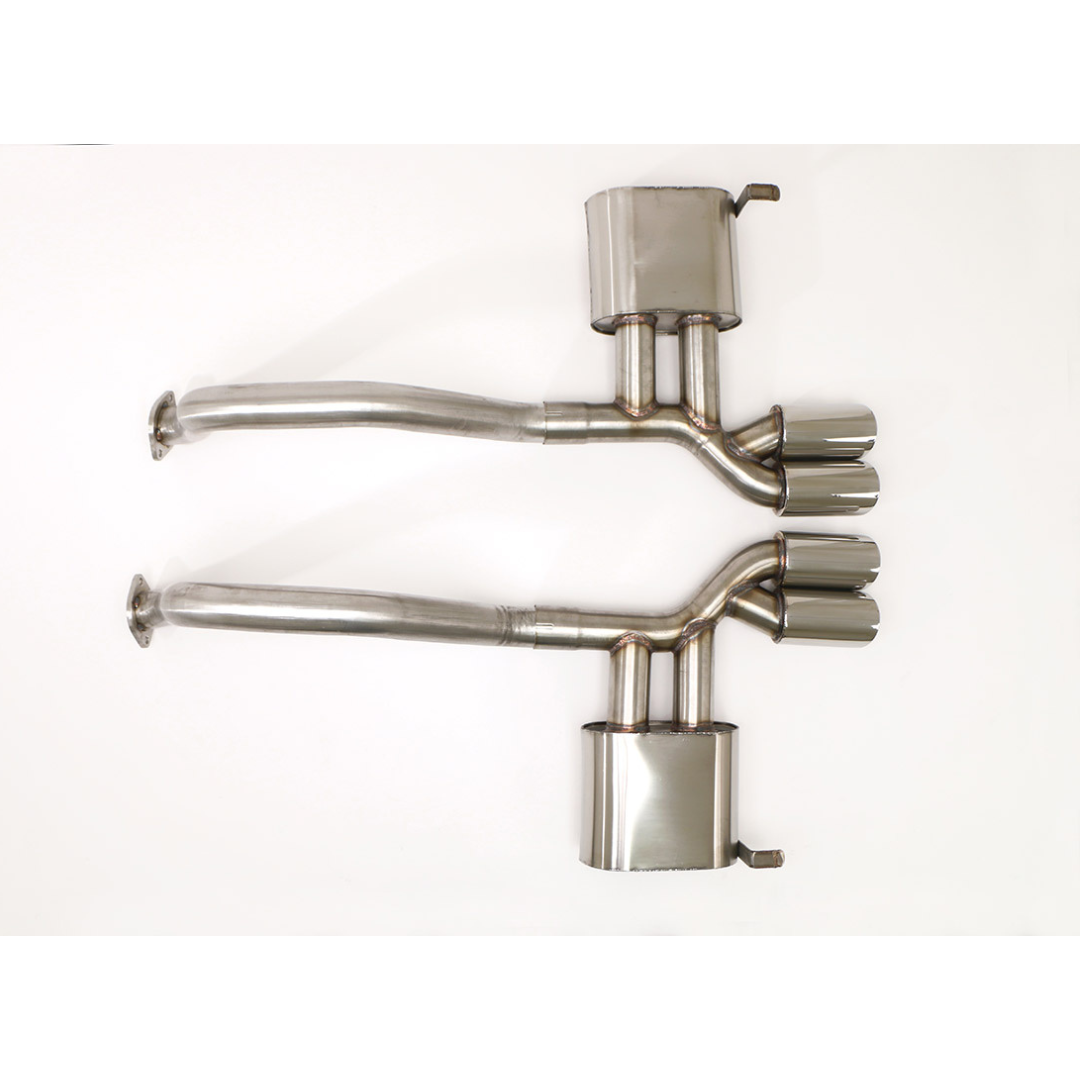 C5 Corvette PRT Axle Back Exhaust System | Corvette Store Online