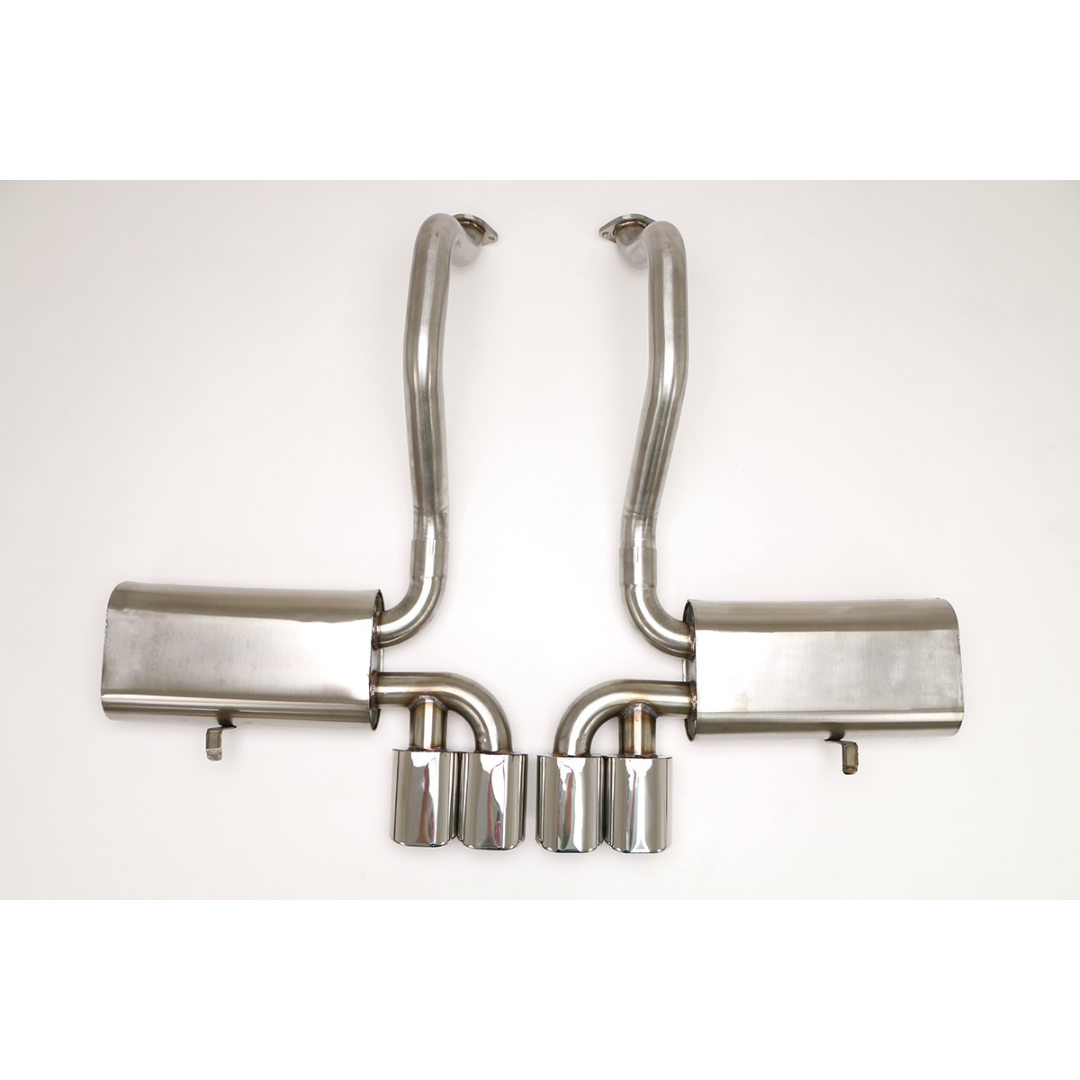 C5 Corvette Route 66 Axle Back Exhaust System | Corvette Store Online