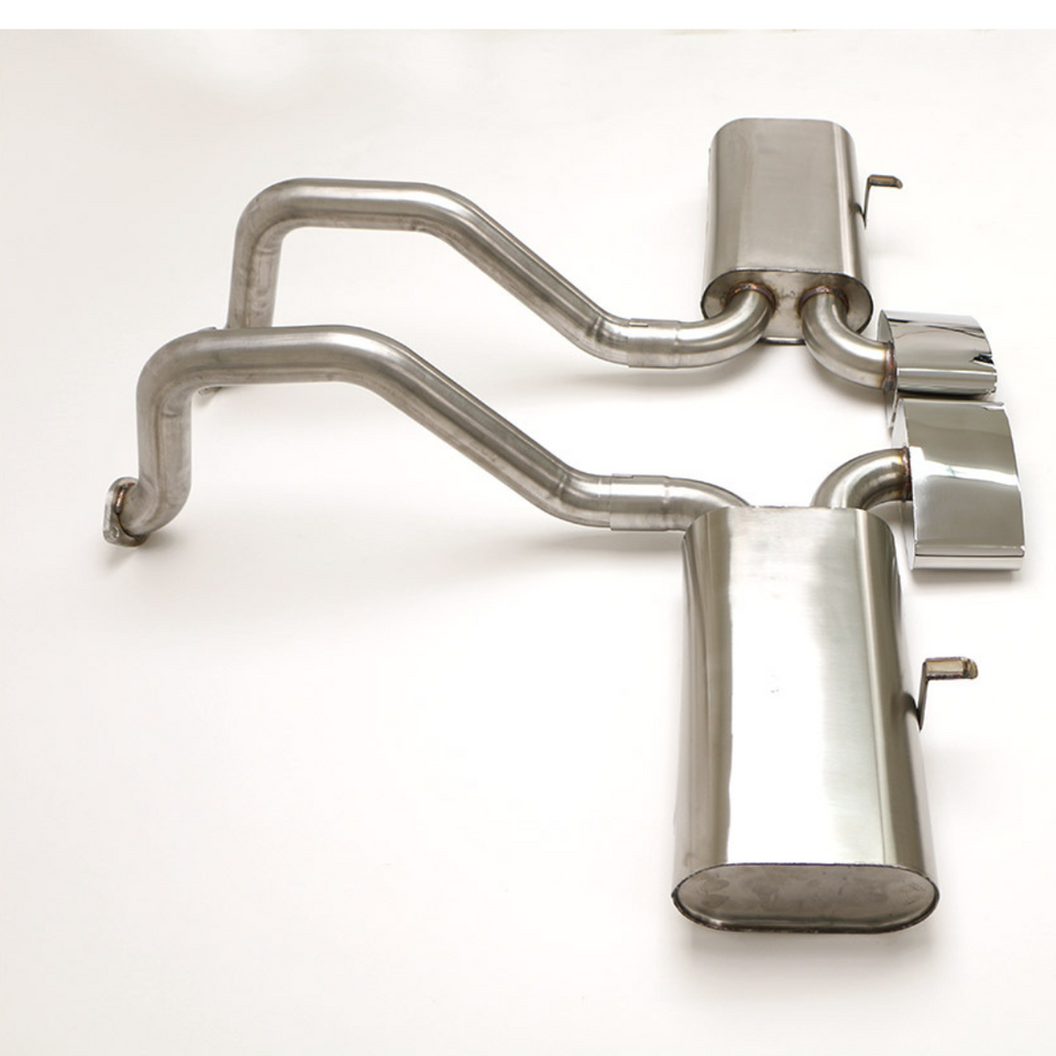 C5 Corvette Route 66 Axle Back Exhaust System | Corvette Store Online