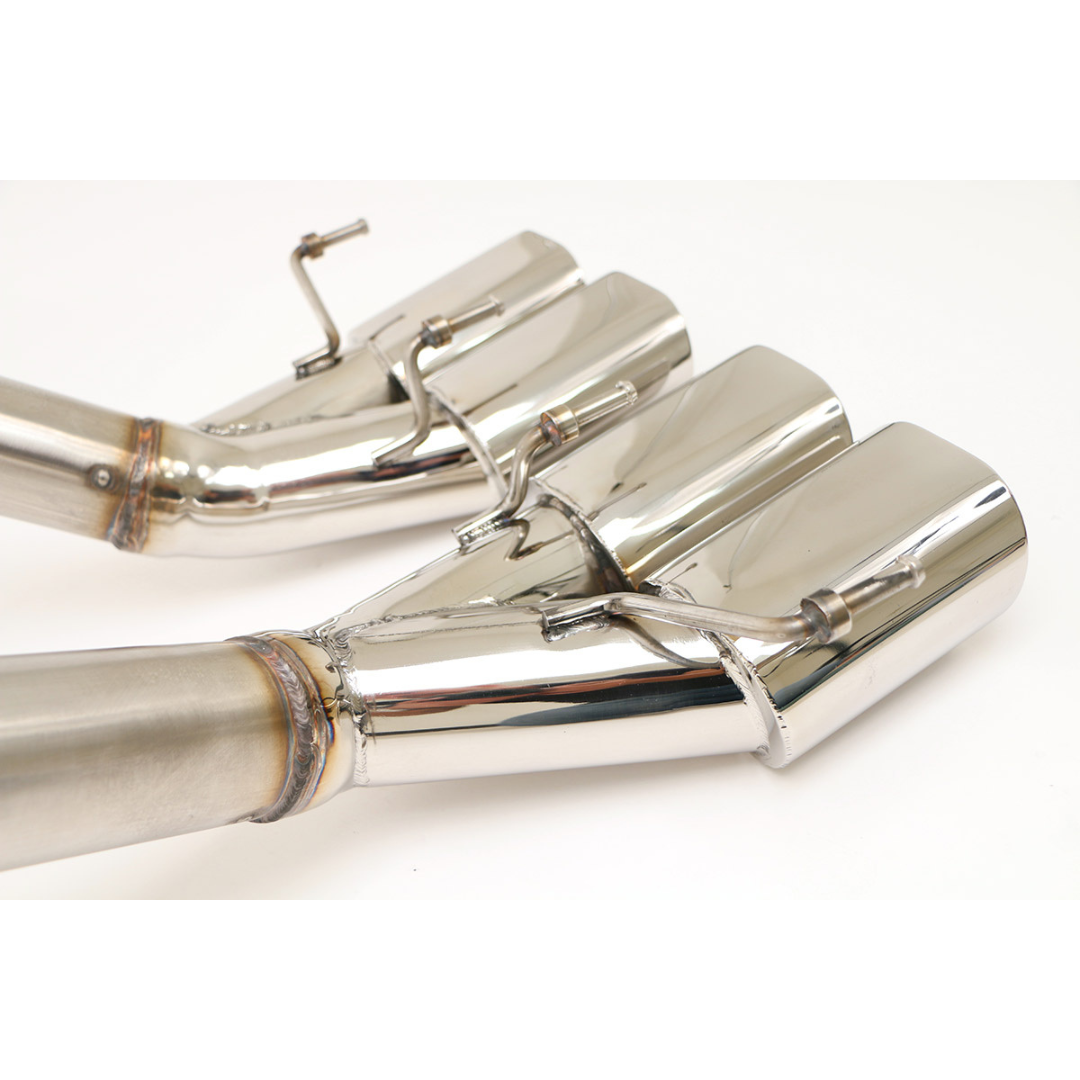 C6 Corvette Bullet Axle Back Exhaust System | Corvette Store Online