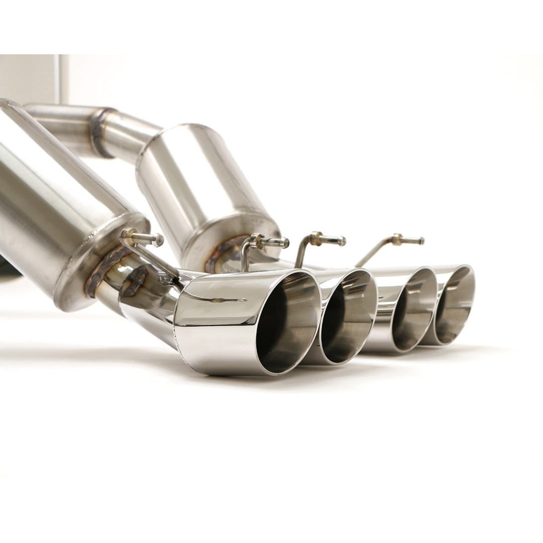 C6 Corvette Bullet Axle Back Exhaust System | Corvette Store Online
