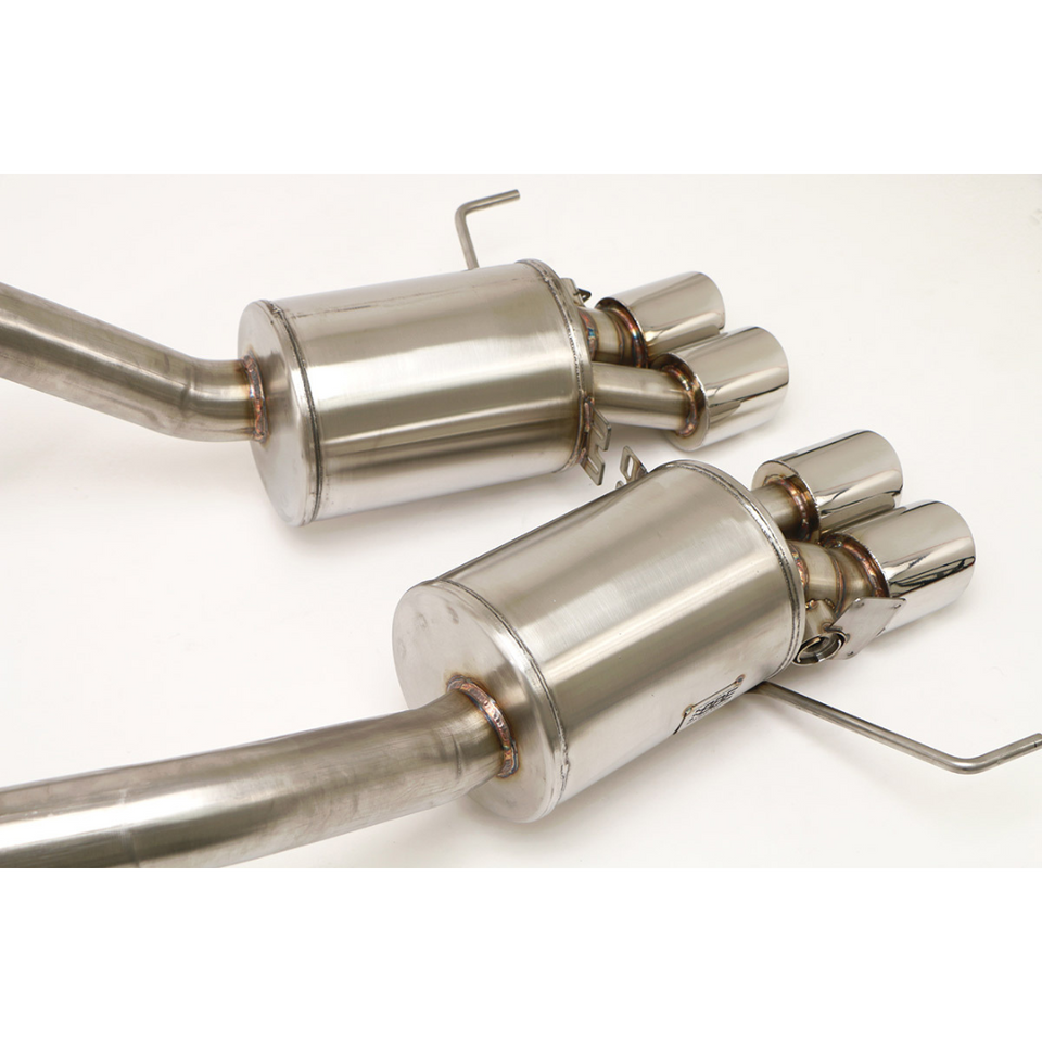 C7 Corvette Fusion Axle Back Exhaust System | Corvette Store Online
