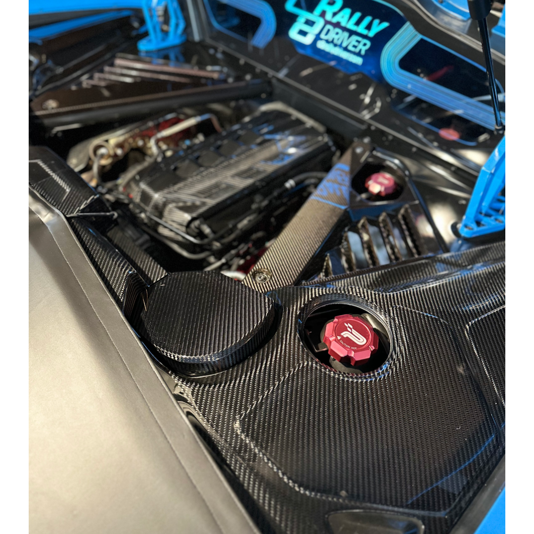 C8 Corvette Carbon Fiber Rear Strut Covers | Corvette Store Online