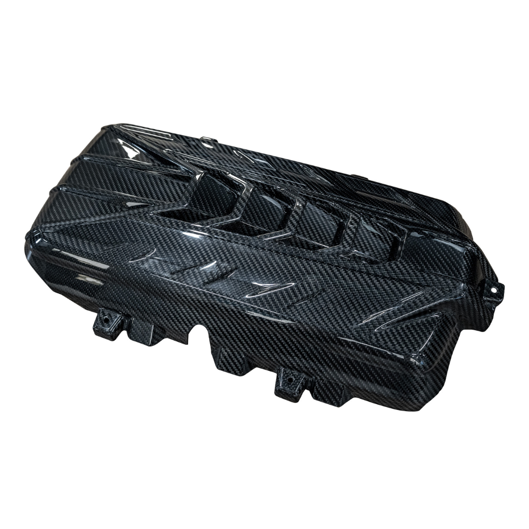 C8 Corvette Stingray Carbon Fiber Engine Cover | Corvette Store Online