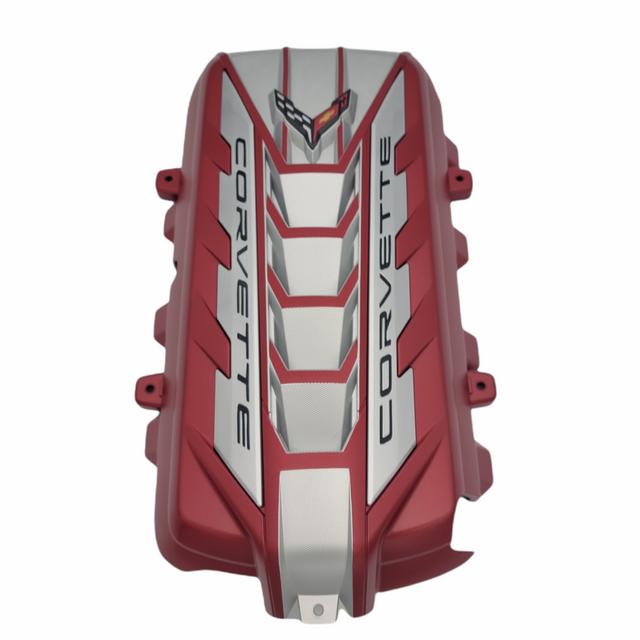 C8 Corvette Red Mist Engine Cover | Corvette Store Online