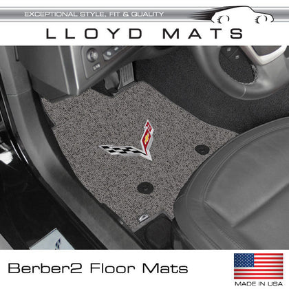 Corvette Logo Floor & Cargo Mats | Carpet | Rubber | All Colors