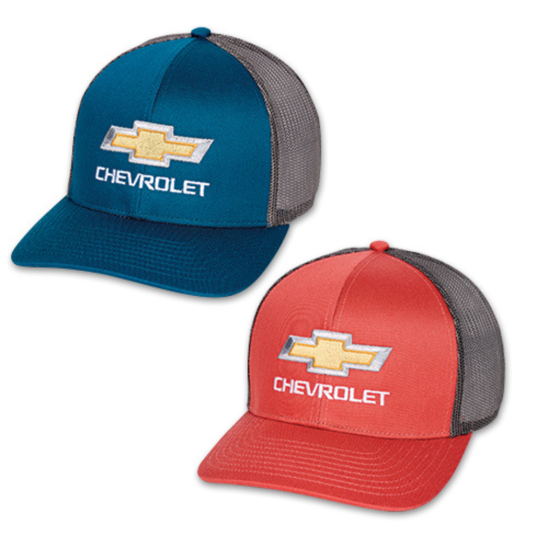 Chevrolet Bowtie Classic Trucker Hat / Cap | Corvette Store Online