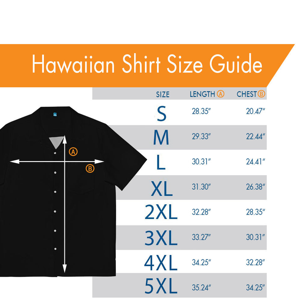 C2 Corvette Men's Multicolor Hawaiian Shirt | Corvette Store Online
