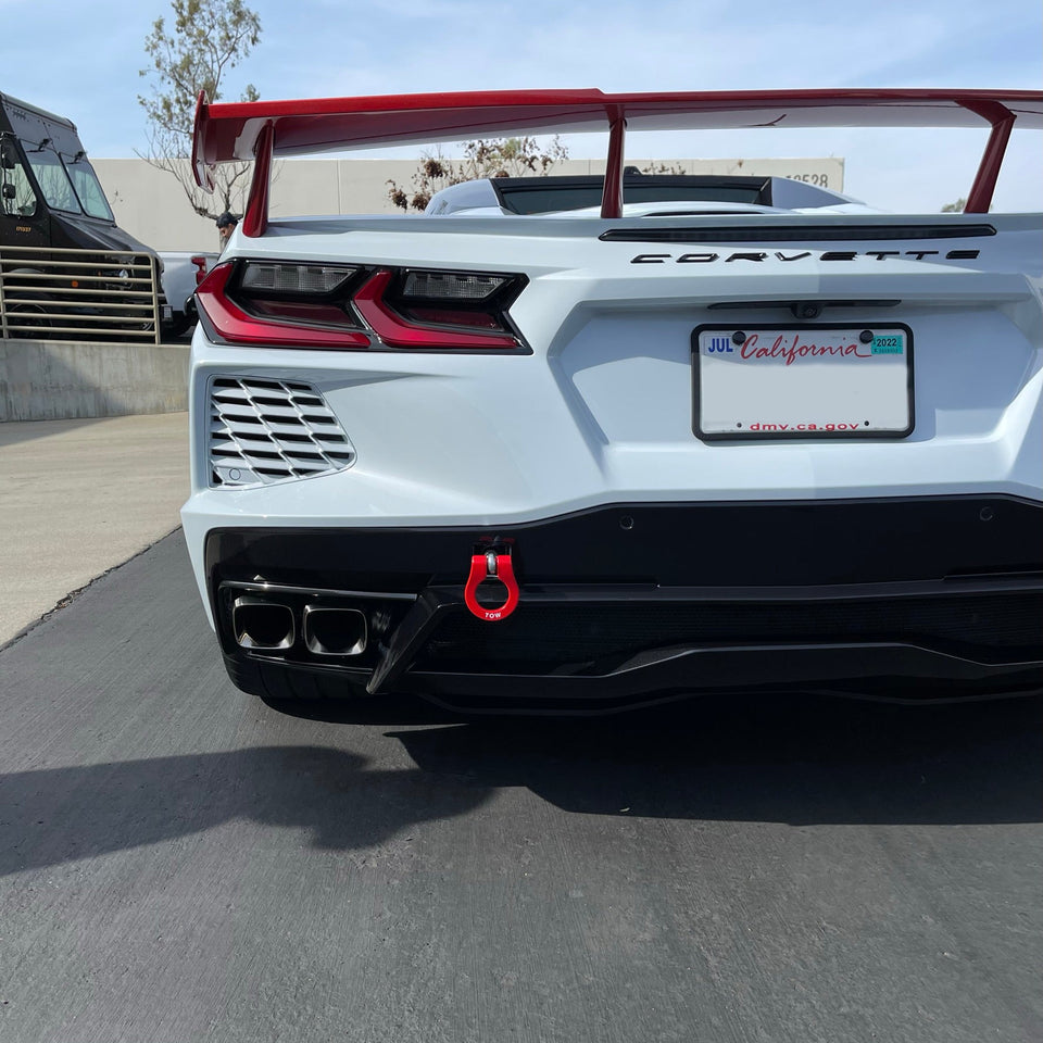 Corvette C7 & C8 Premium Stealth Tow Hook | Corvette Store Online