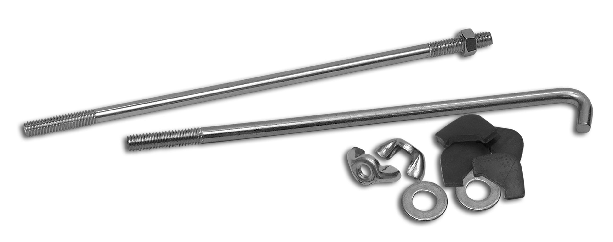 1963-1966 Corvette Battery Tray Hold Down Kit W/O Air Conditioner ...
