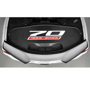 Corvette Logo C8 Carbon Fiber Trunk Cover | Corvette Store Online