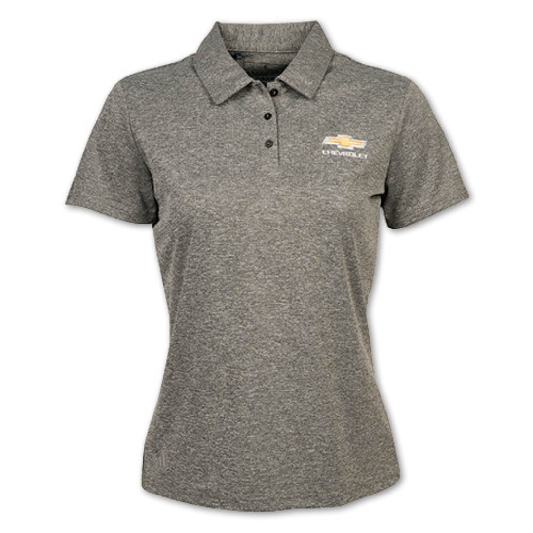 Ladies Chevrolet Bowtie Adidas Polo | Corvette Store Online