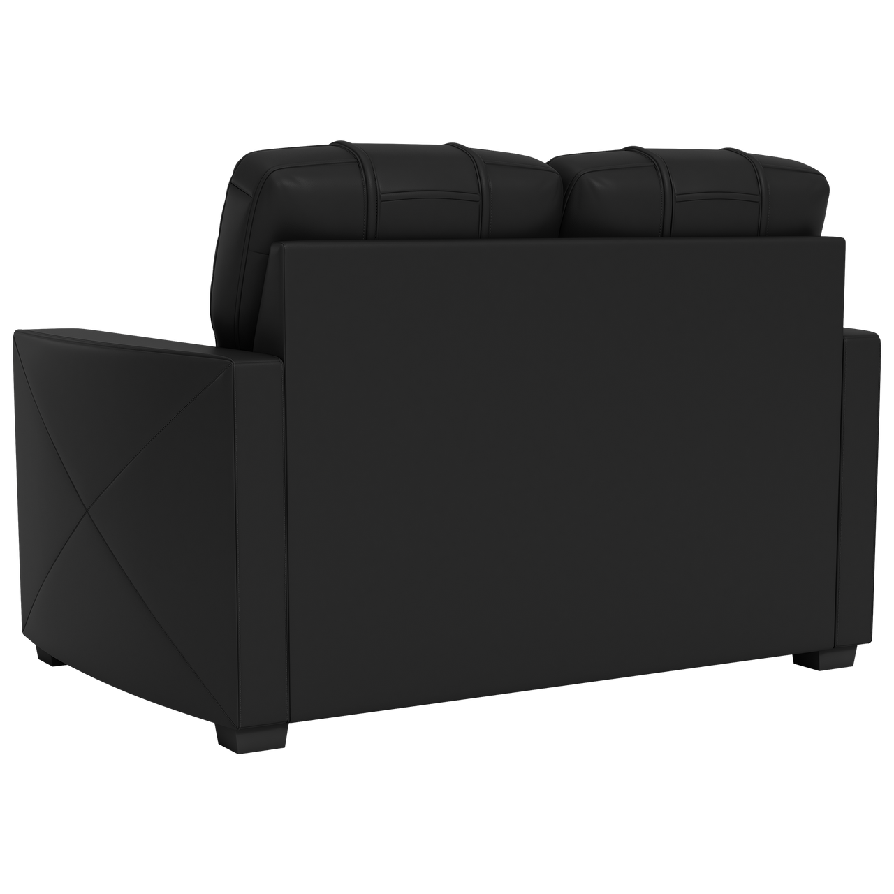 Silver Loveseat with Corvette Jake Symbol Logo | Corvette Store Online