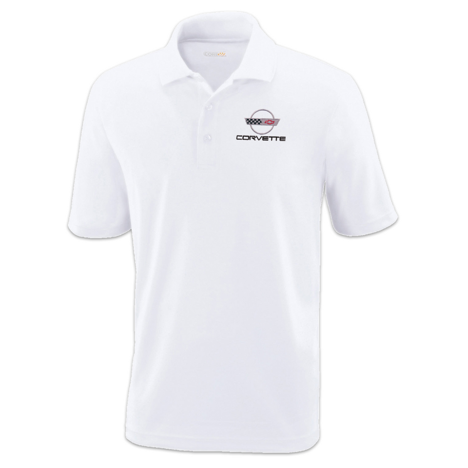 Men's C4 Corvette Core365 Polo Shirt | Corvette Store Online