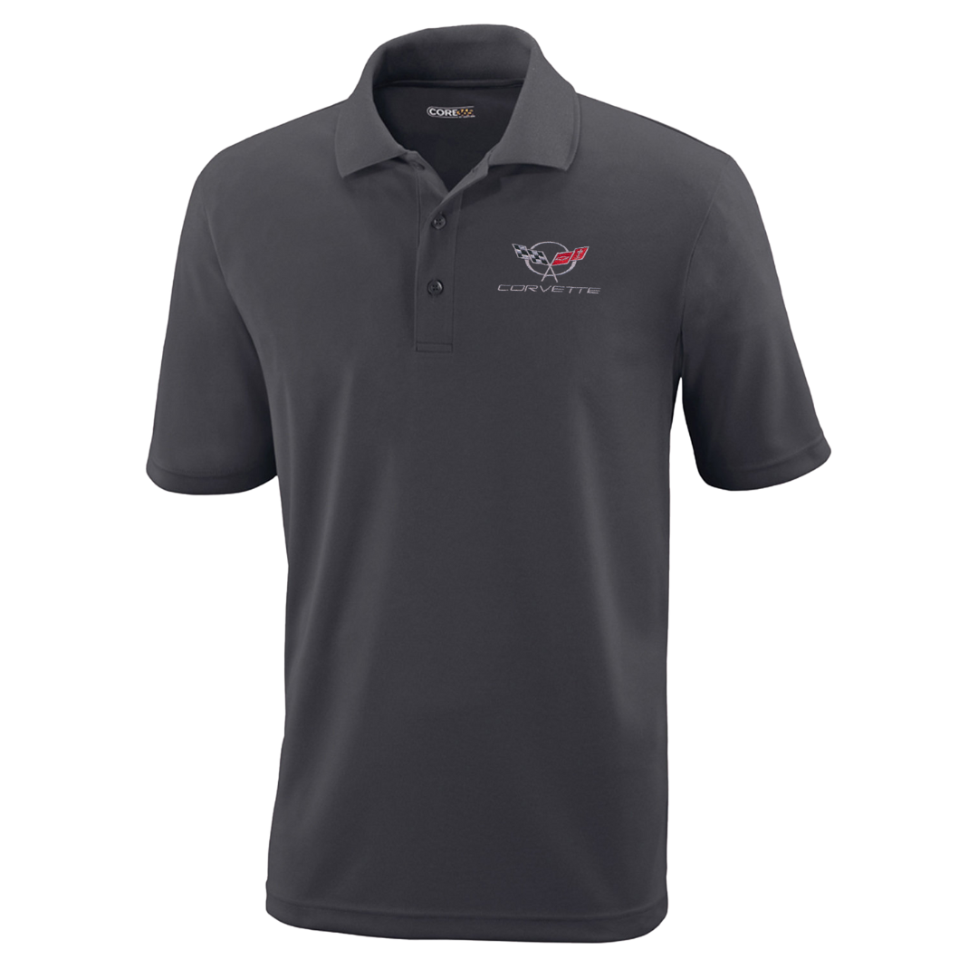 Men's C5 Corvette Core365 Polo Shirt | Corvette Store Online