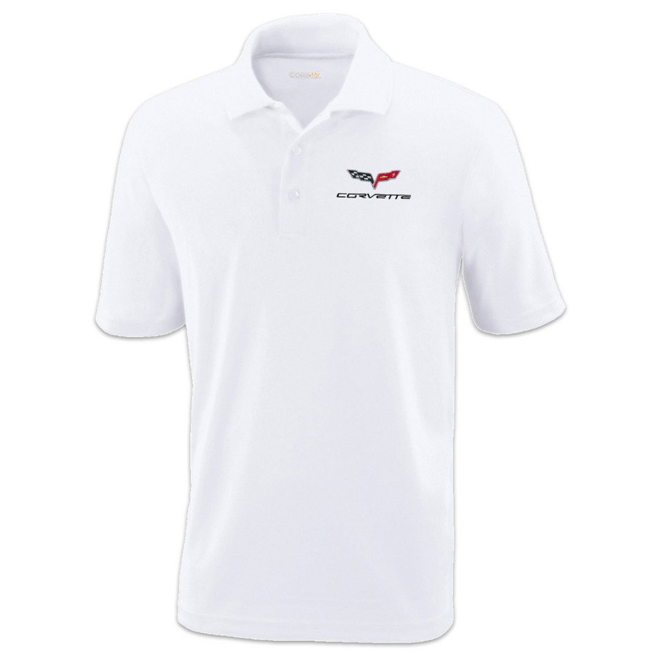 Men's C6 Corvette Core365 Polo Shirt | Corvette Store Online
