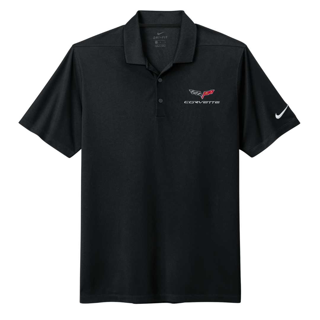 Men's C6 Corvette Nike Dri-FIT 2.0 Polo Shirt | Corvette Store Online
