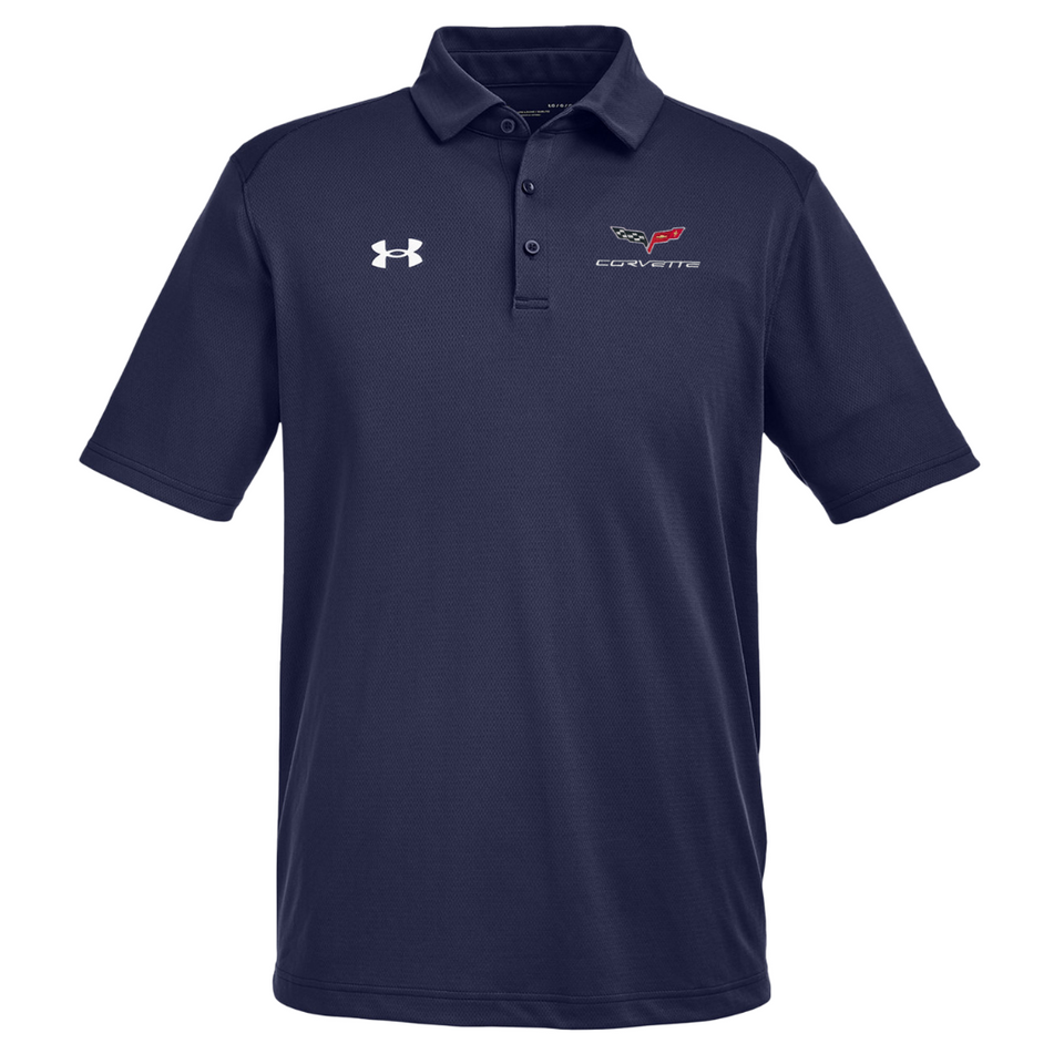 Men's C6 Corvette Under Armour Tech Polo | Corvette Store Online