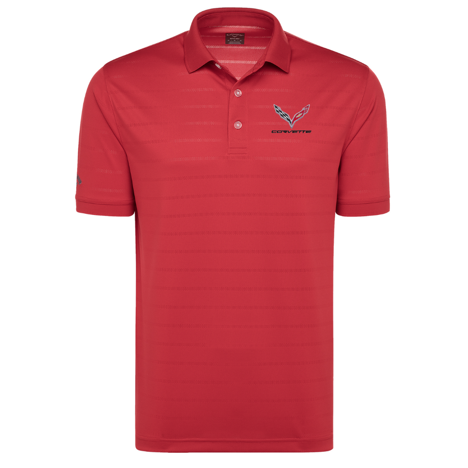 Men's C7 Corvette Callaway Golf Polo Shirt | Corvette Store Online