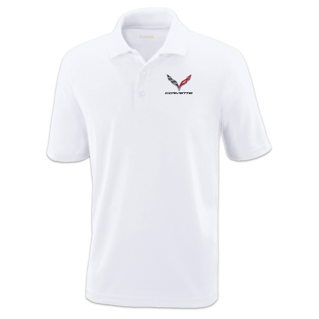 Men's C7 Corvette Core365 Polo Shirt | Corvette Store Online