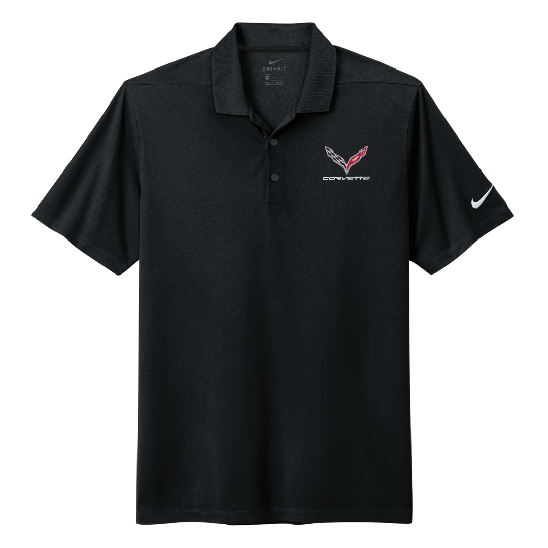Men's C7 Corvette Nike Dri-FIT 2.0 Polo Shirt | Corvette Store Online