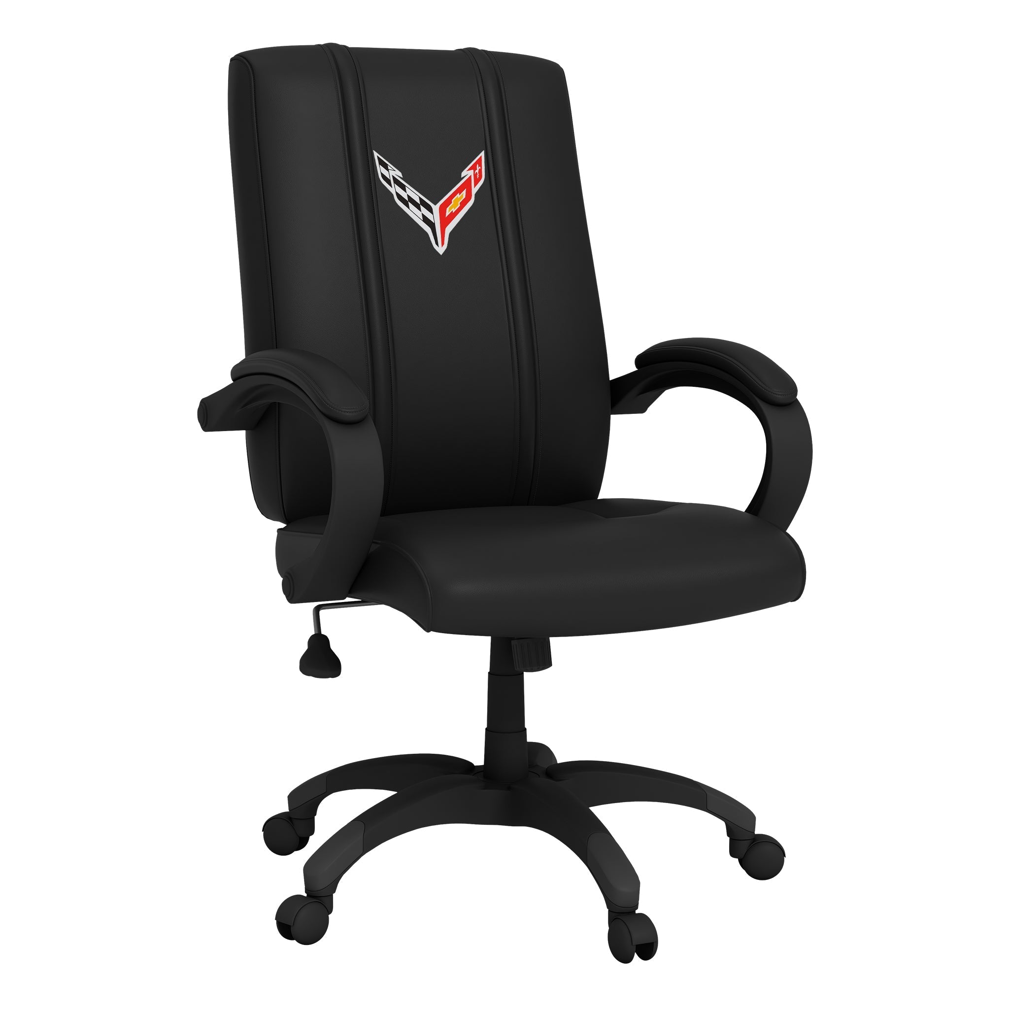 Office Chair 1000 with C8 Corvette Symbol Logo | Corvette Store Online