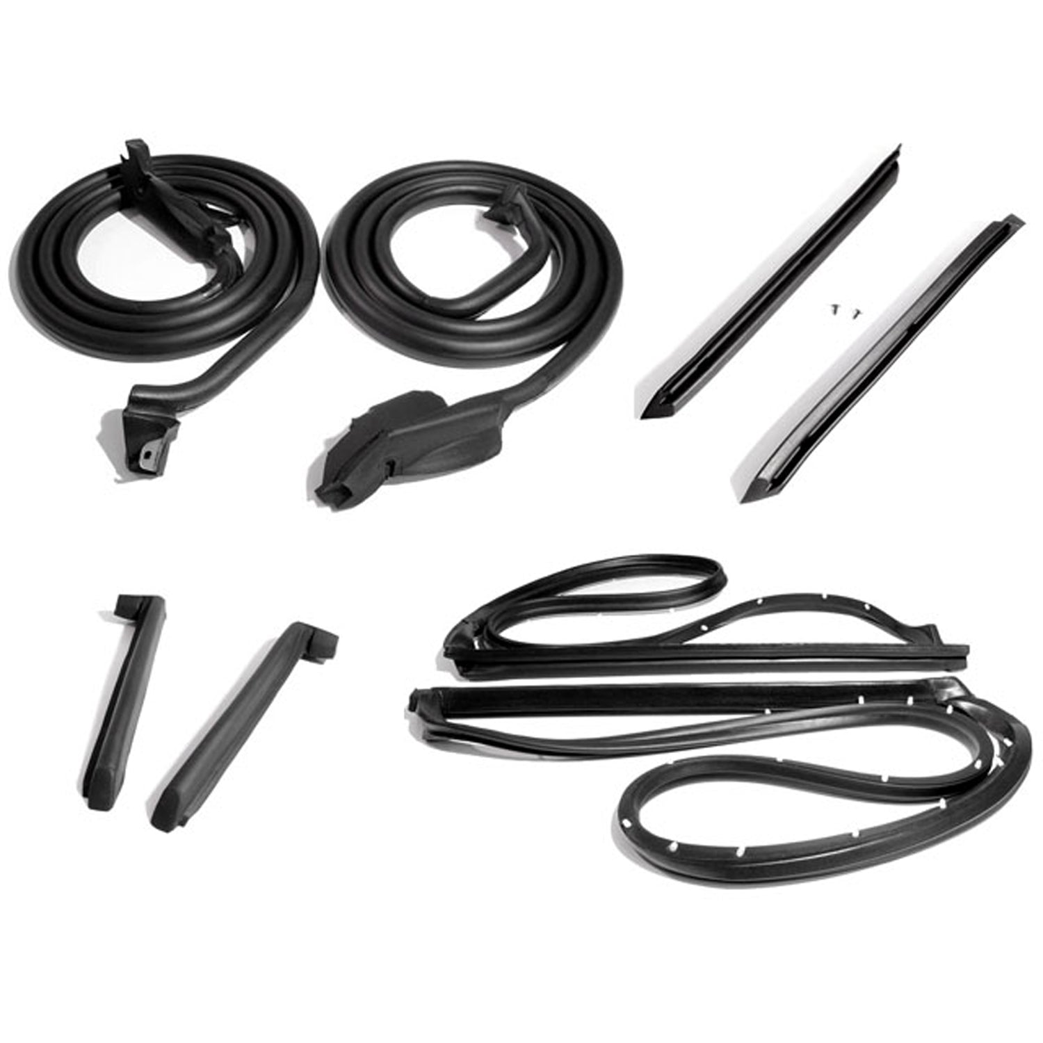 C3 1978-1982 Corvette Basic Weatherstripping Kit For T-Top Coupe ...