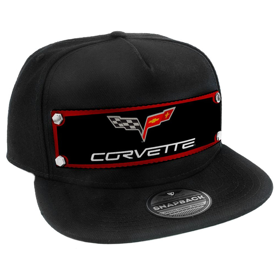 Corvette C6 Logo Embellishment Trucker Hat | Corvette Store Online