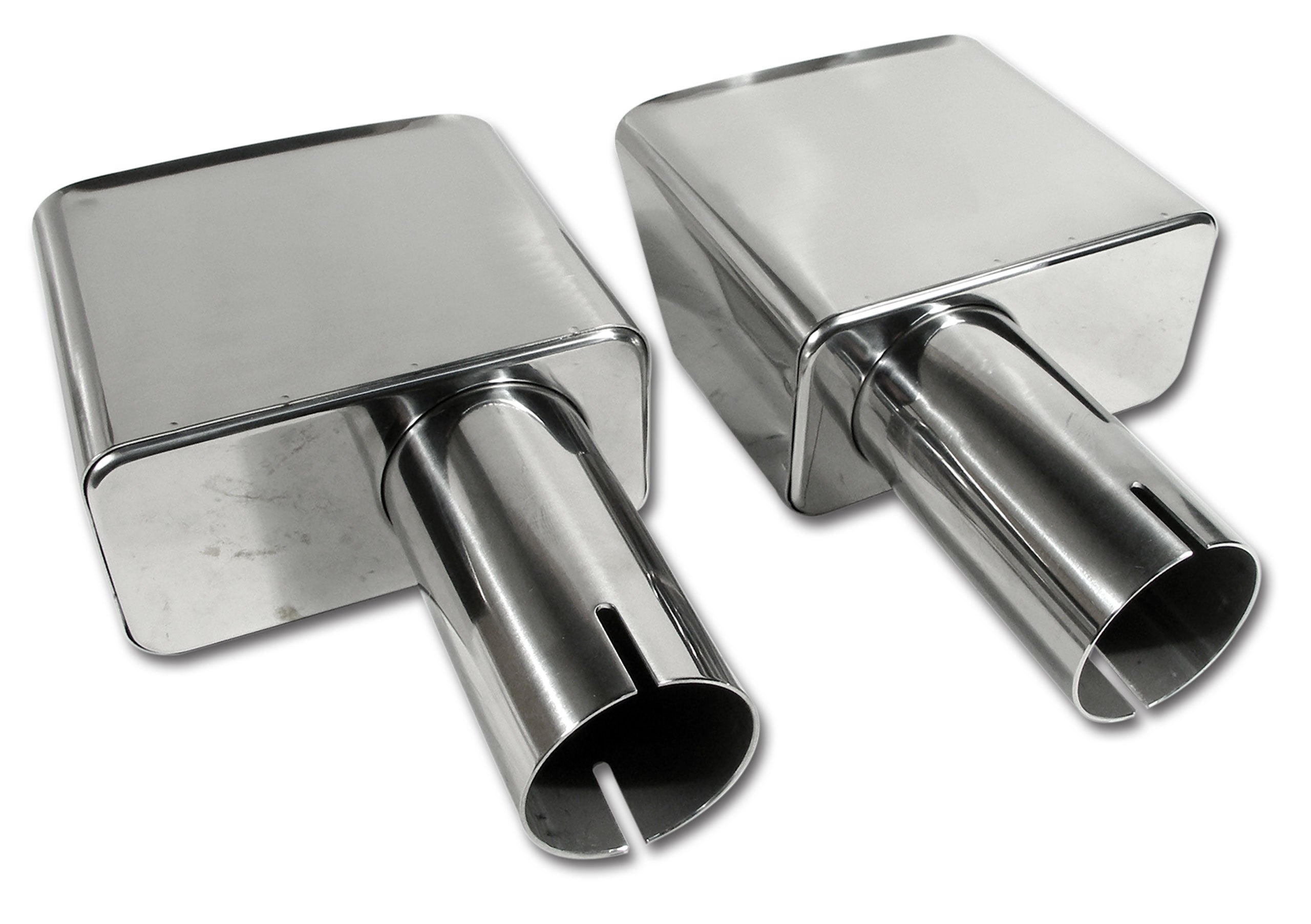 1970-1972 Corvette Exhaust Extensions Stainless Steel | Corvette Store ...