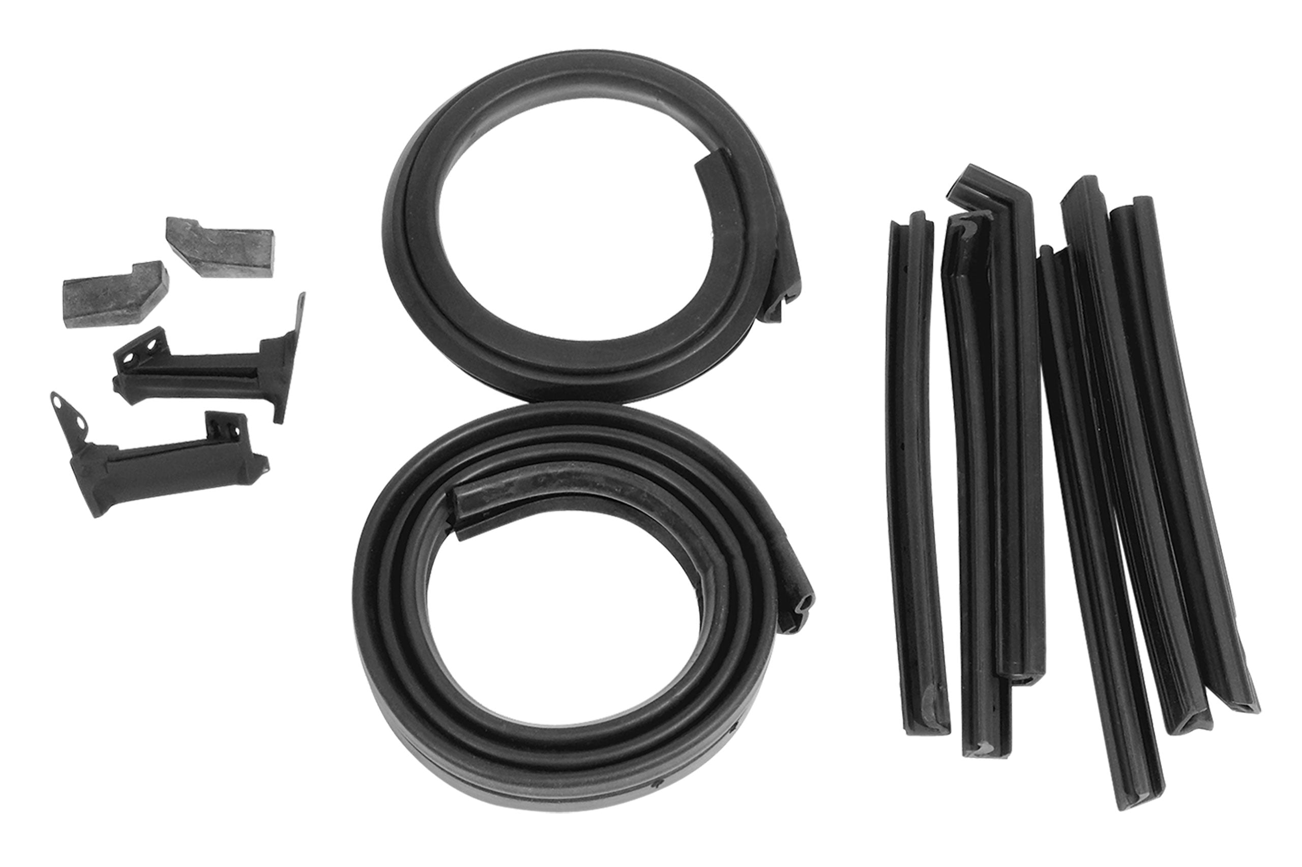 1959-1960 Corvette Weatherstrip Kit - Convertible Top 12 Piece ...