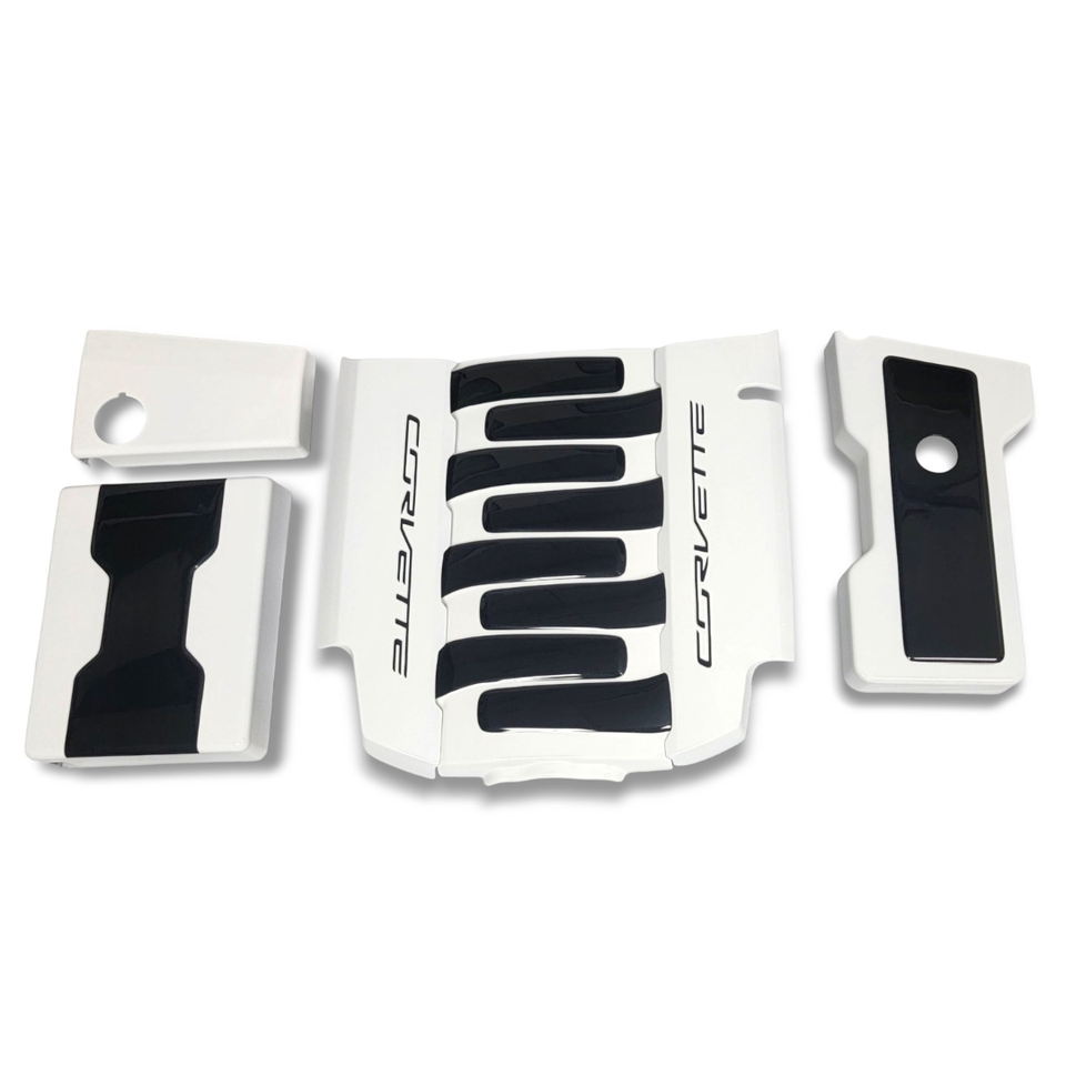 C7 Corvette Engine Bay Show Package – 6pc | Corvette Store Online