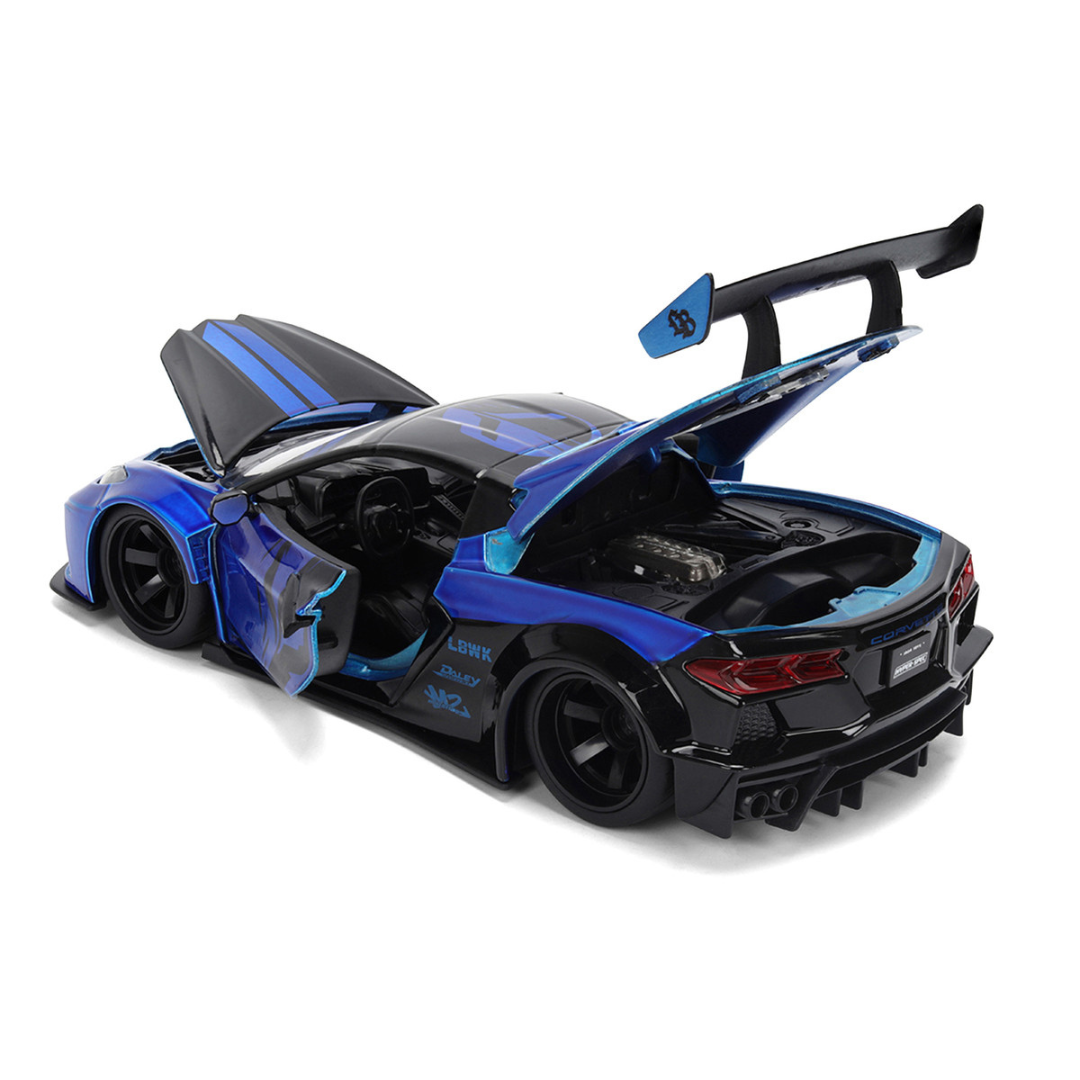 Chevy Corvette C8 "Liberty Walk" 1/24 Diecast | CorvetteStoreOnline